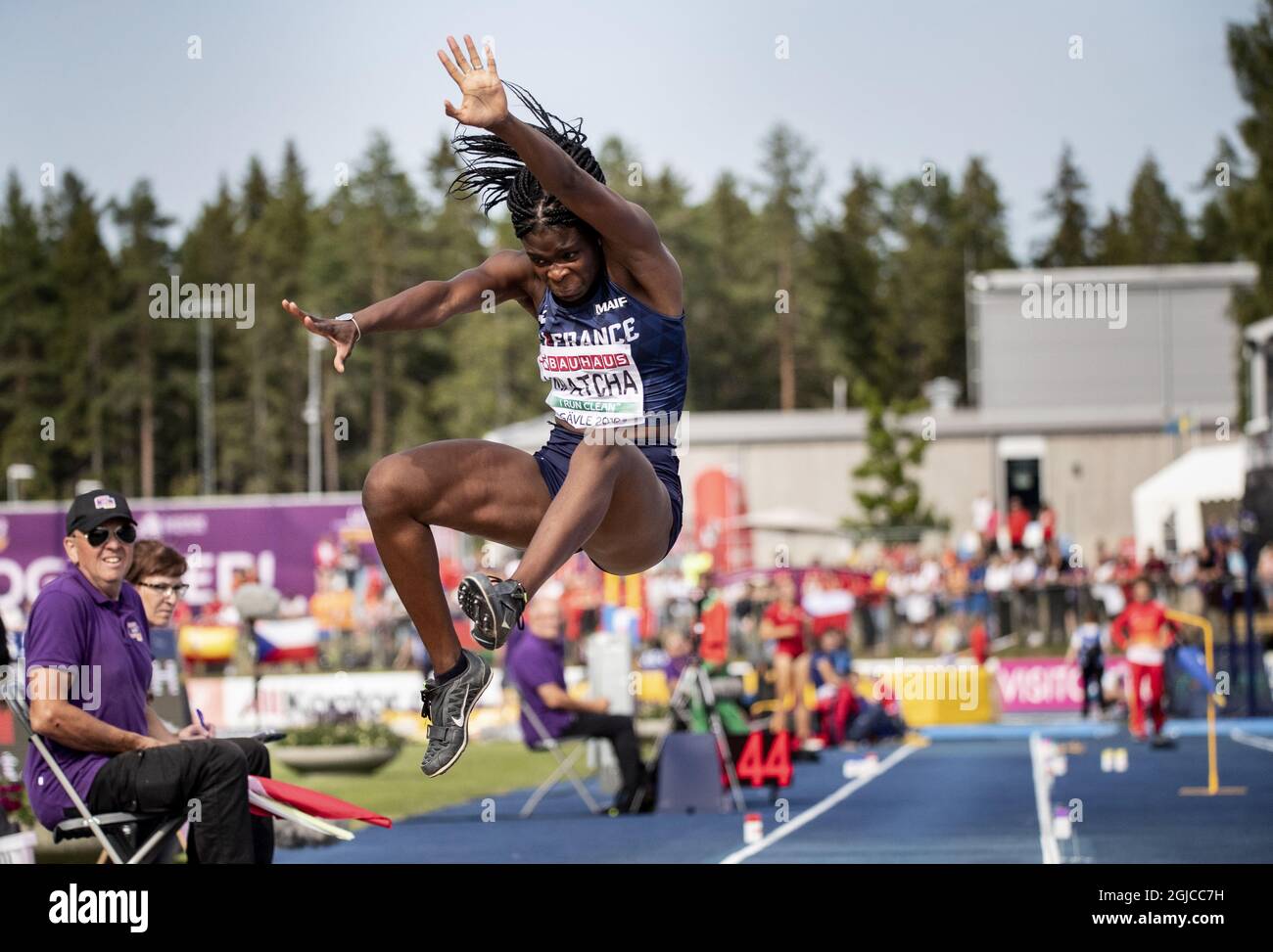 Hilary Kpatcha of France wins the Women´s Long Jump at the European ...