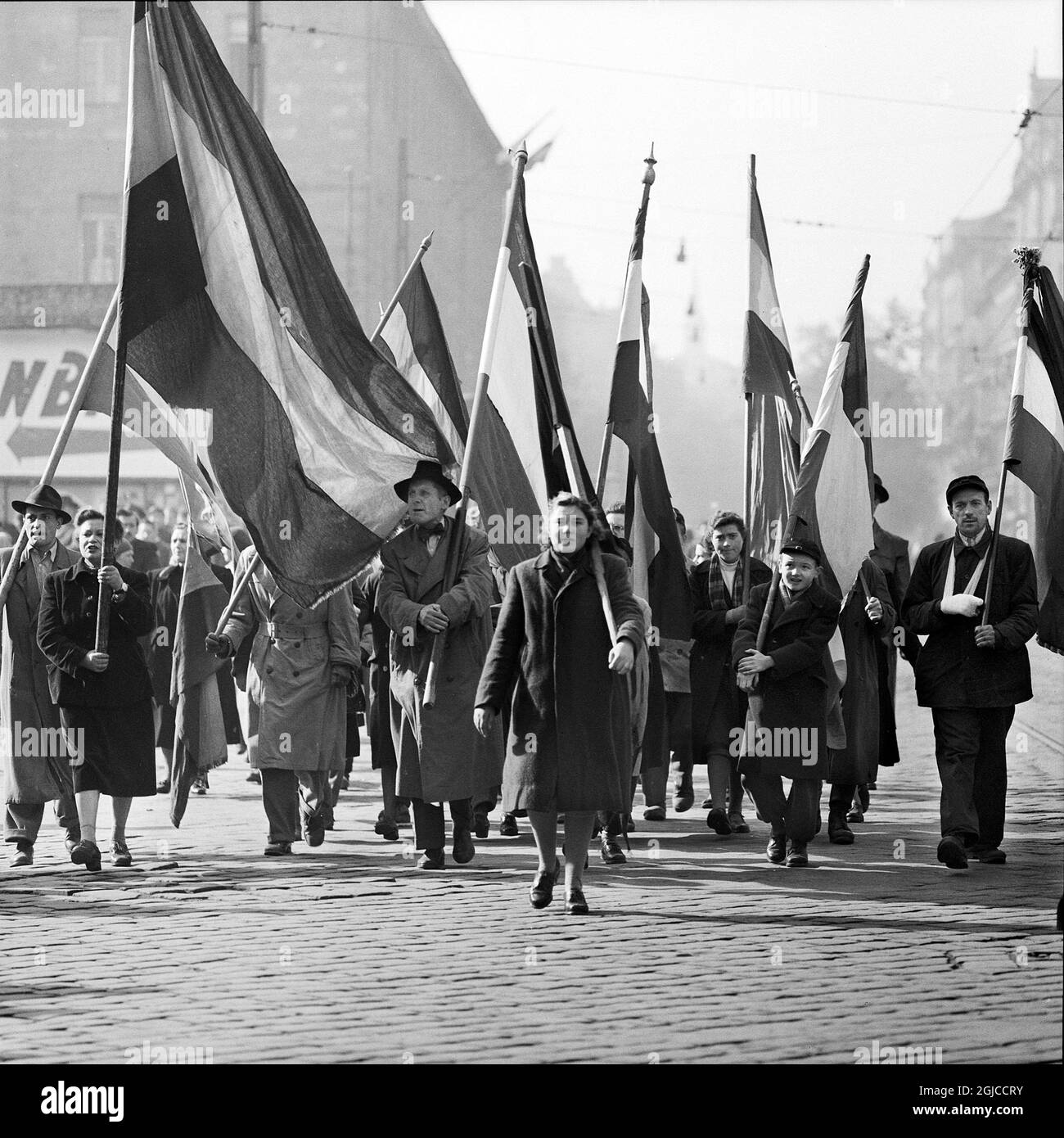 Soviet imposed Black and White Stock Photos & Images - Alamy