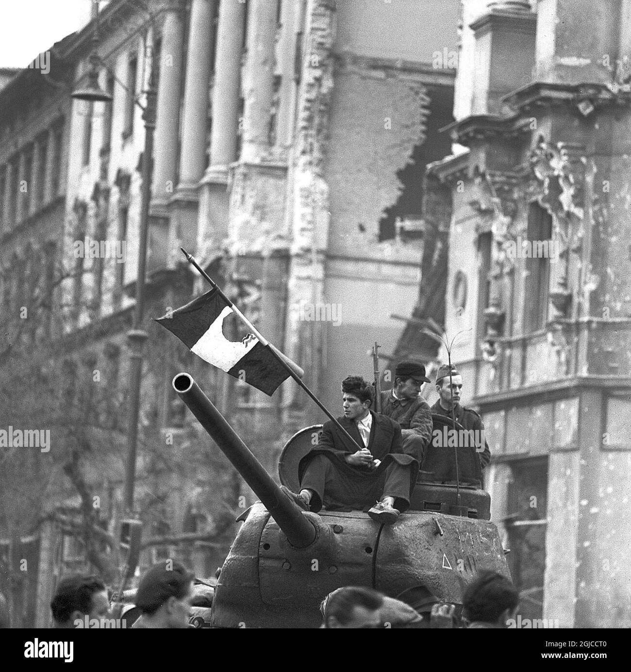 Hungarian flag budapest 1956 hi-res stock photography and images - Alamy
