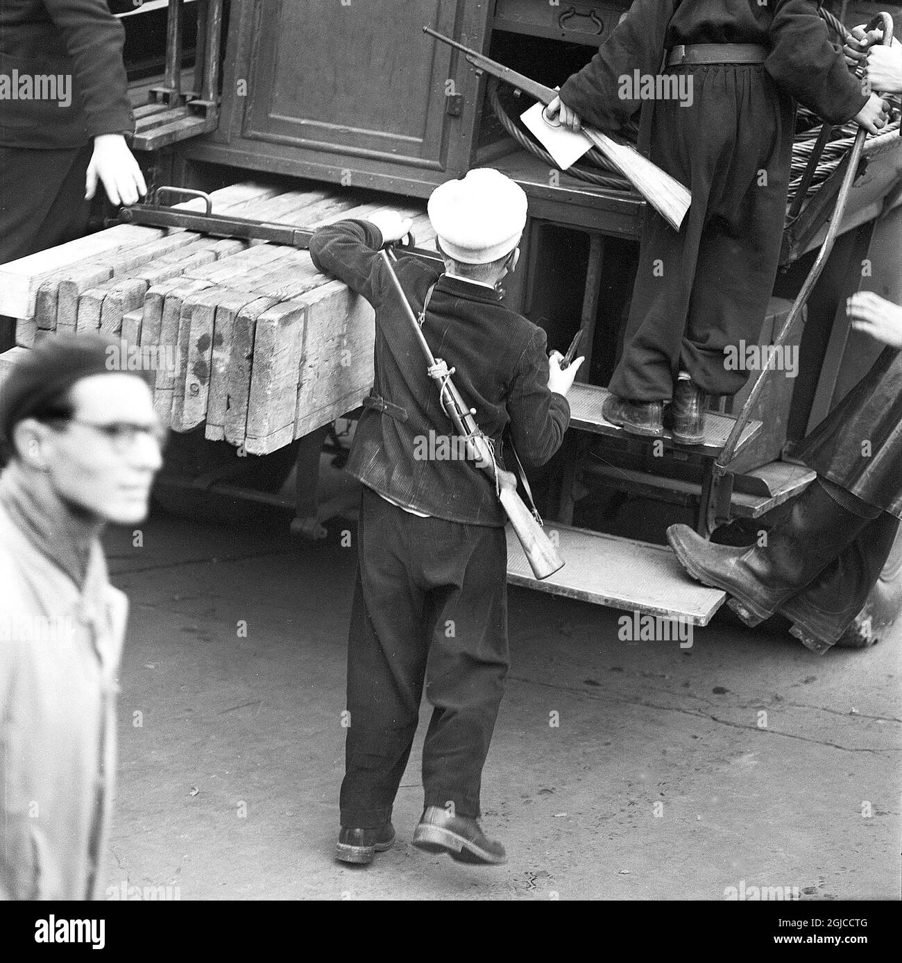 Soviet imposed Black and White Stock Photos & Images - Alamy