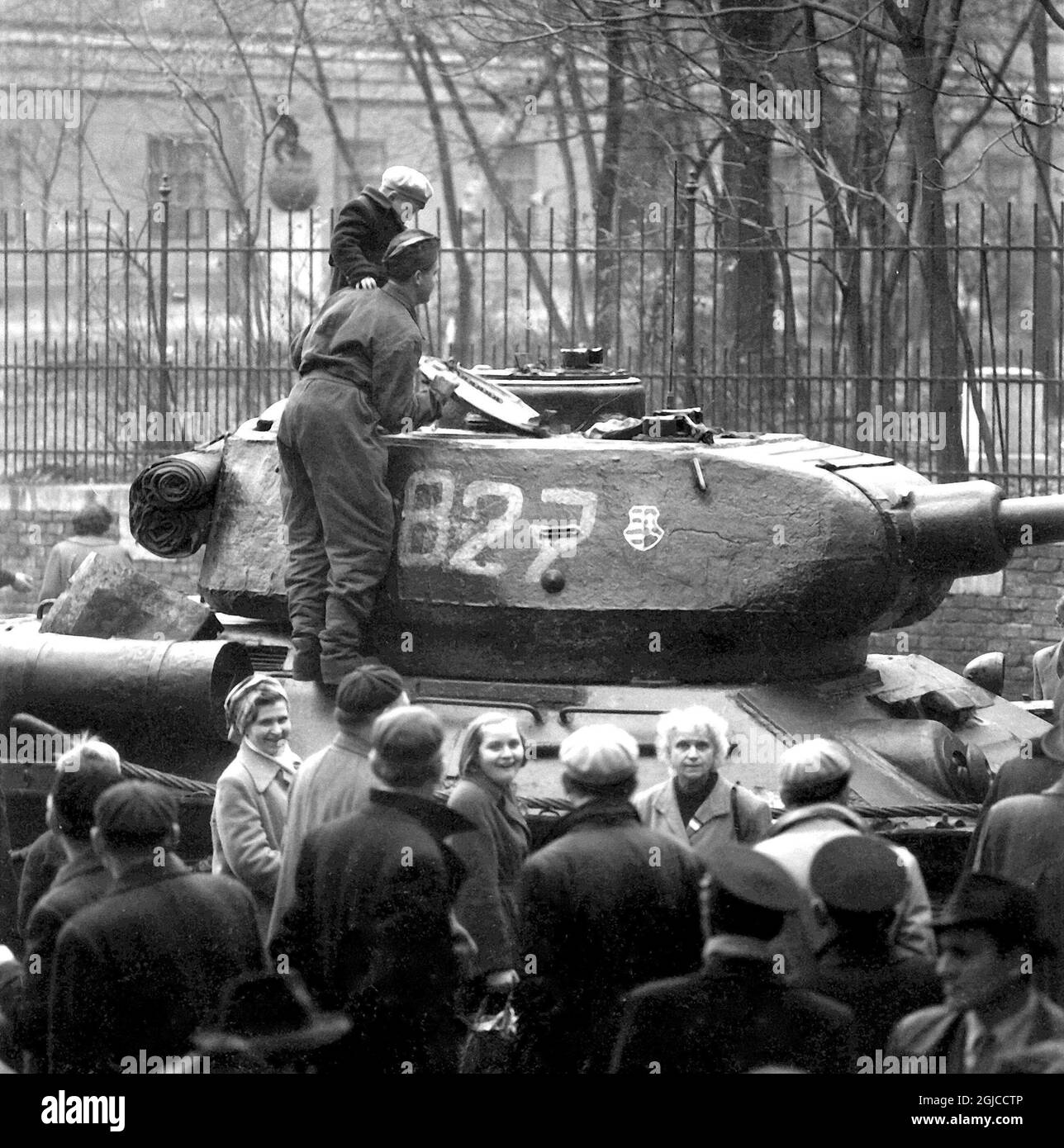 Hungarian Revolution 1956 Tanks