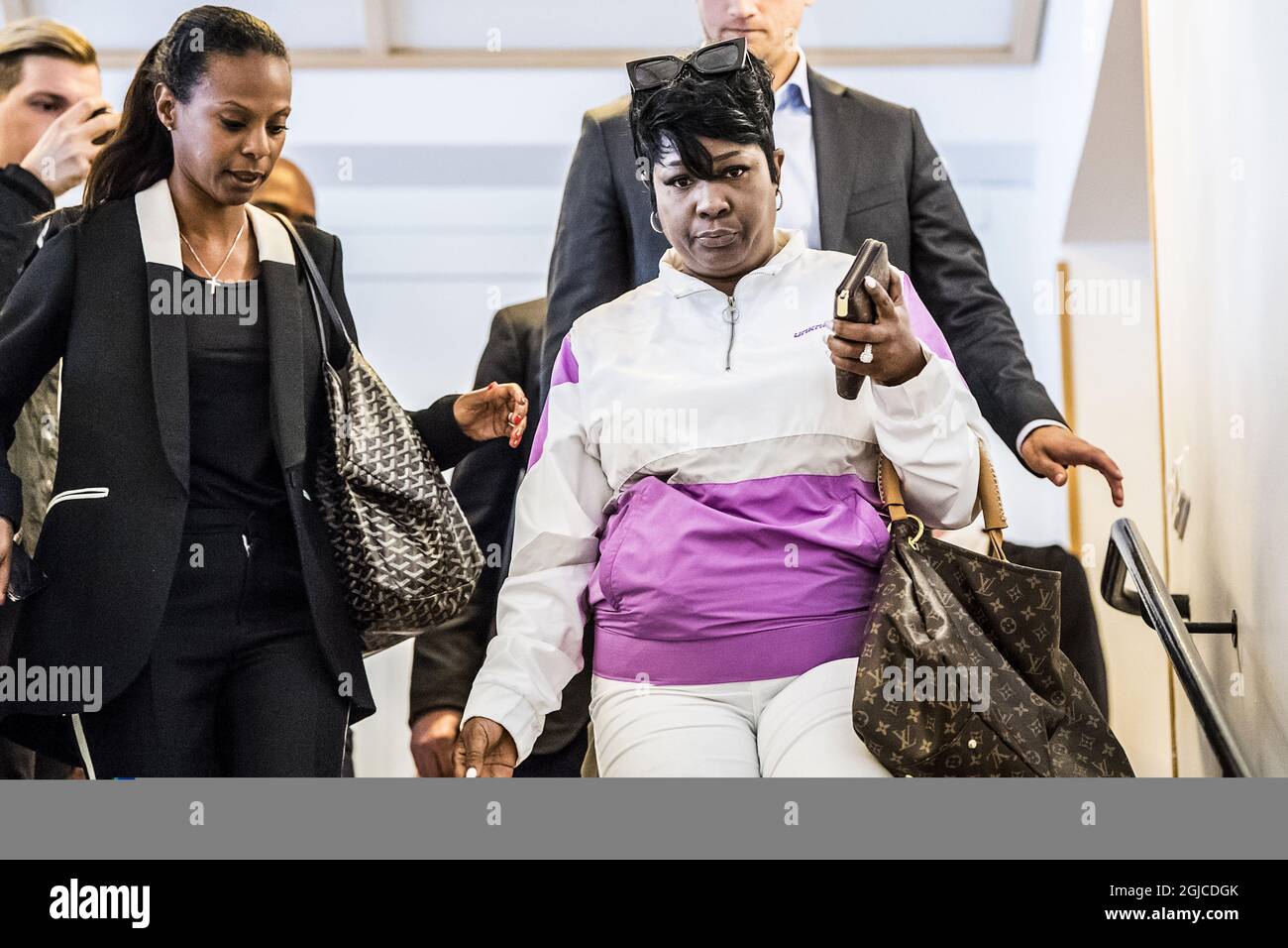 Renee Black, ASAP Rocky's mother, leaves the district court in ...