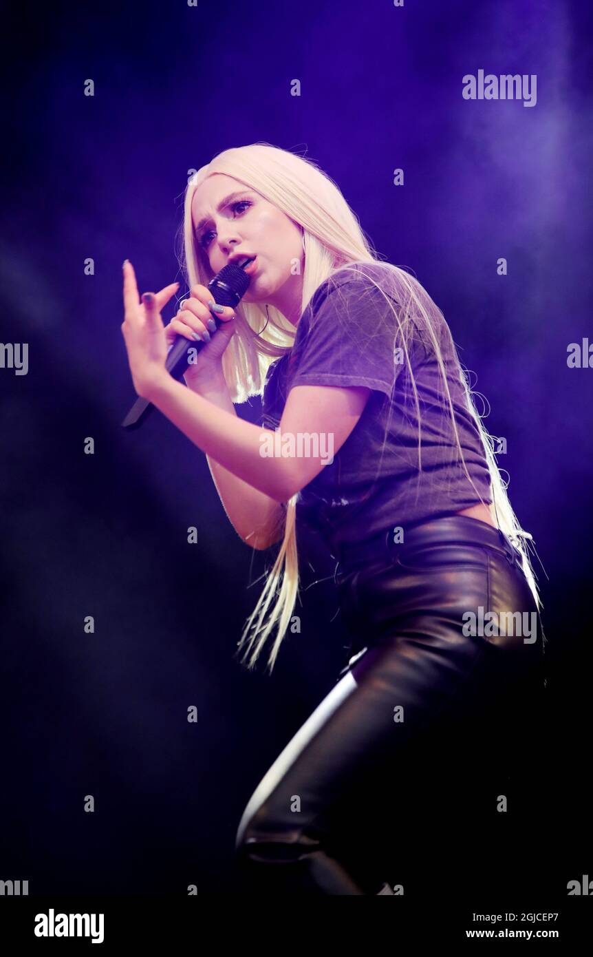 Ava Max - Amanda Ava Koci in concert, Grona Lund, Stockholm, 2019-08-14 ...