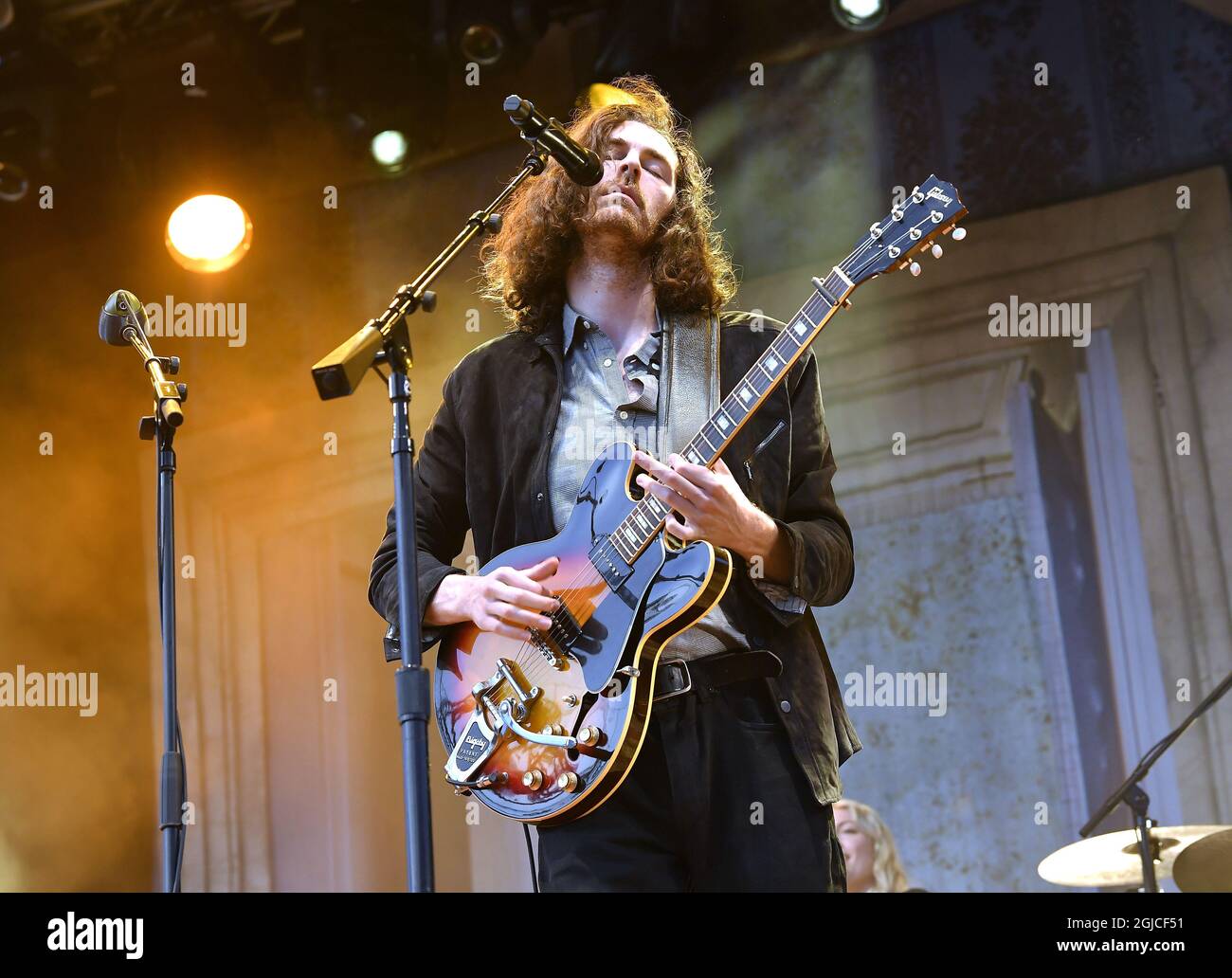 Hozier - Andrew Hozier-Byrne, in concert, Grona Lund, Stockholm, Sweden ...