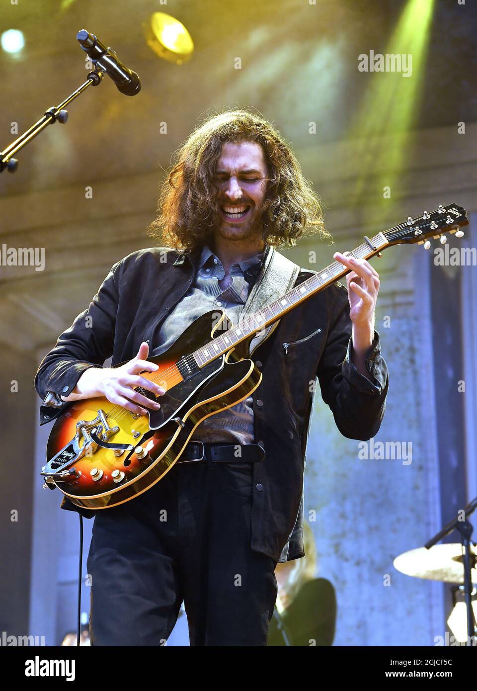 Hozier - Andrew Hozier-Byrne, in concert, Grona Lund, Stockholm, Sweden ...