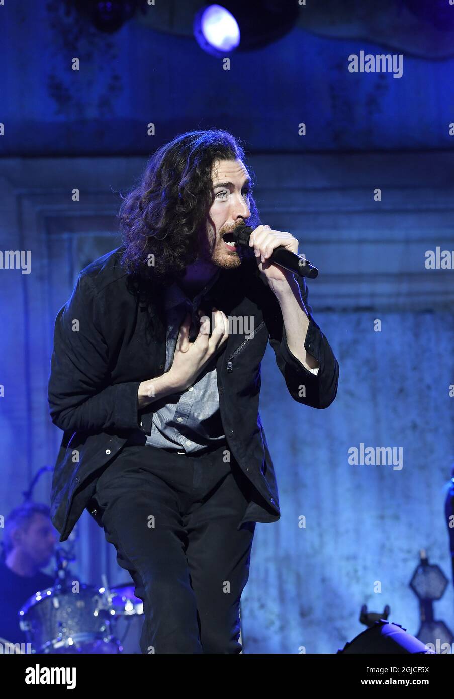 Hozier - Andrew Hozier-Byrne, in concert, Grona Lund, Stockholm, Sweden ...