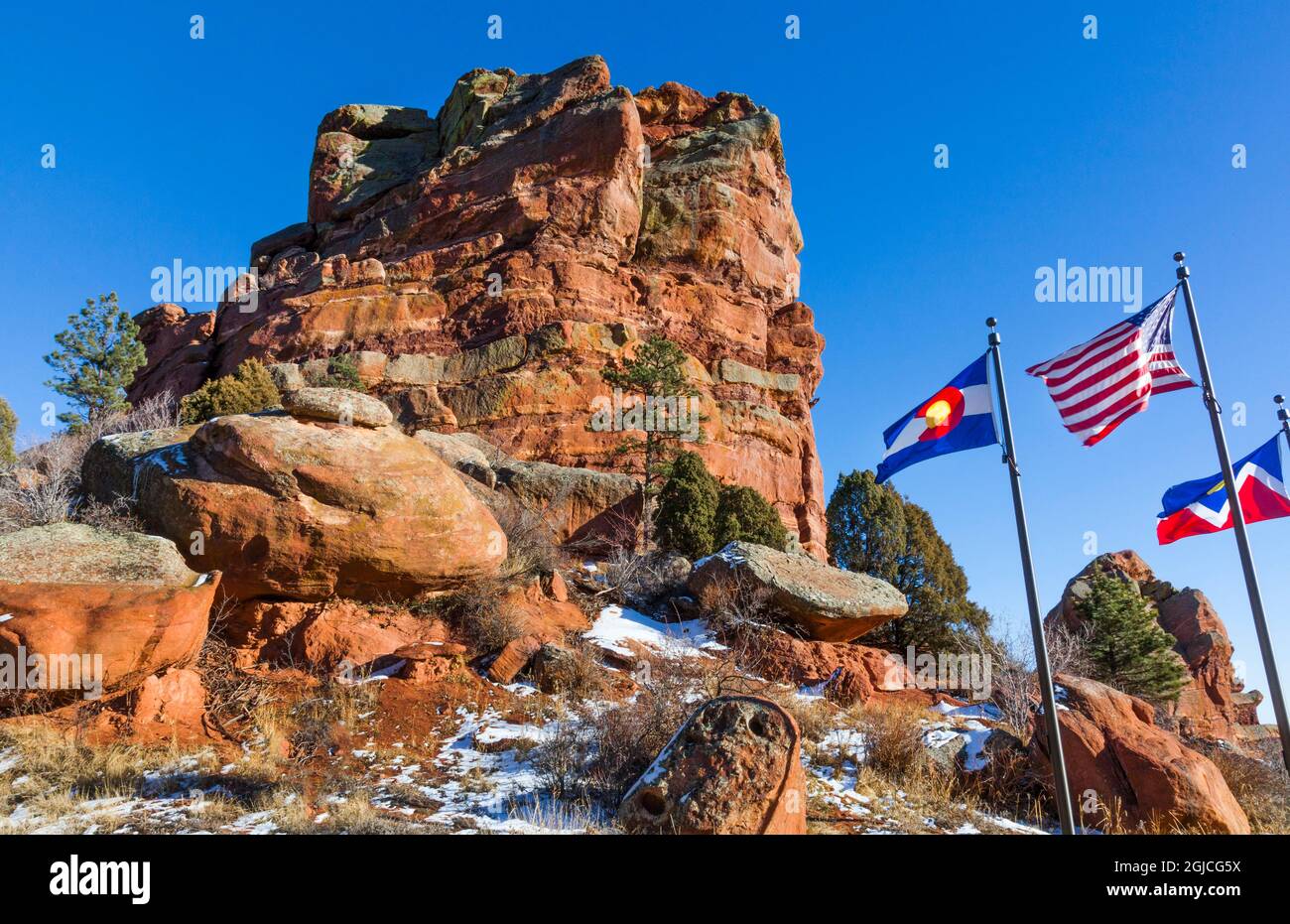 Red Rocks Park, Colorado Stock Photo - Alamy