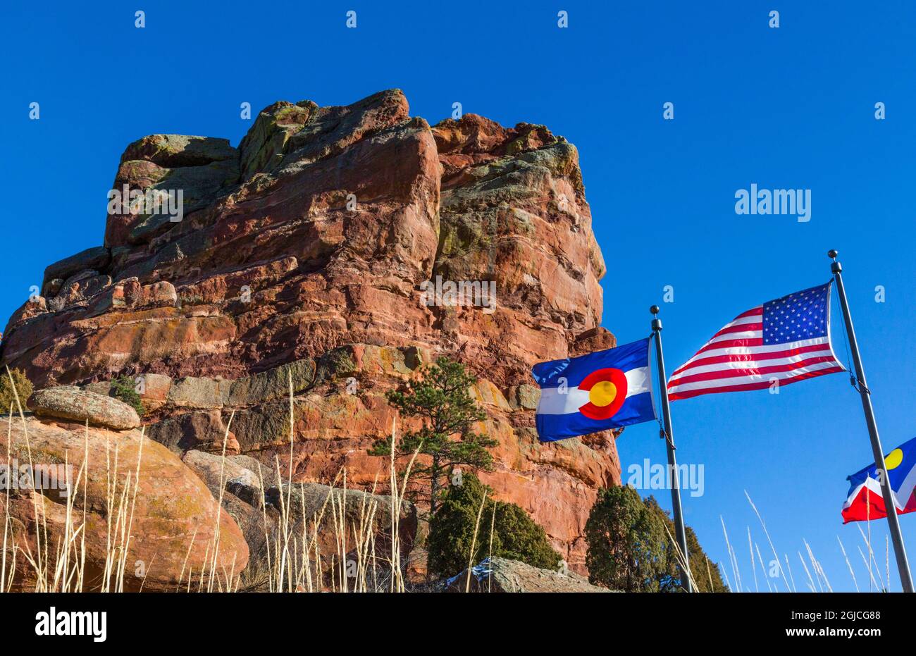 Red rocks amphitheatre colorado hi-res stock photography and images - Alamy