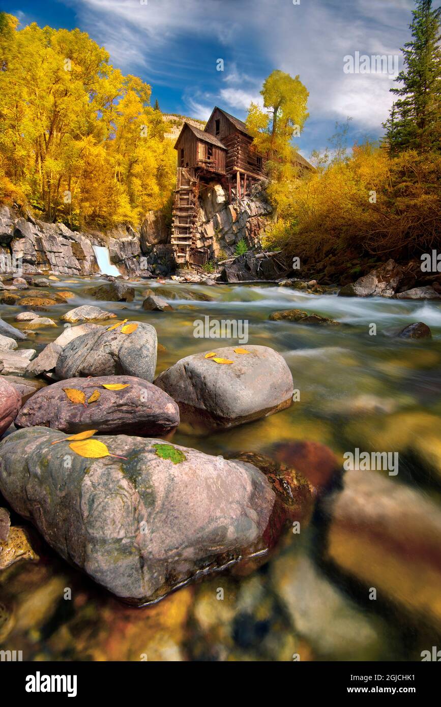 Crystal mill marble colorado usa hi-res stock photography and images ...