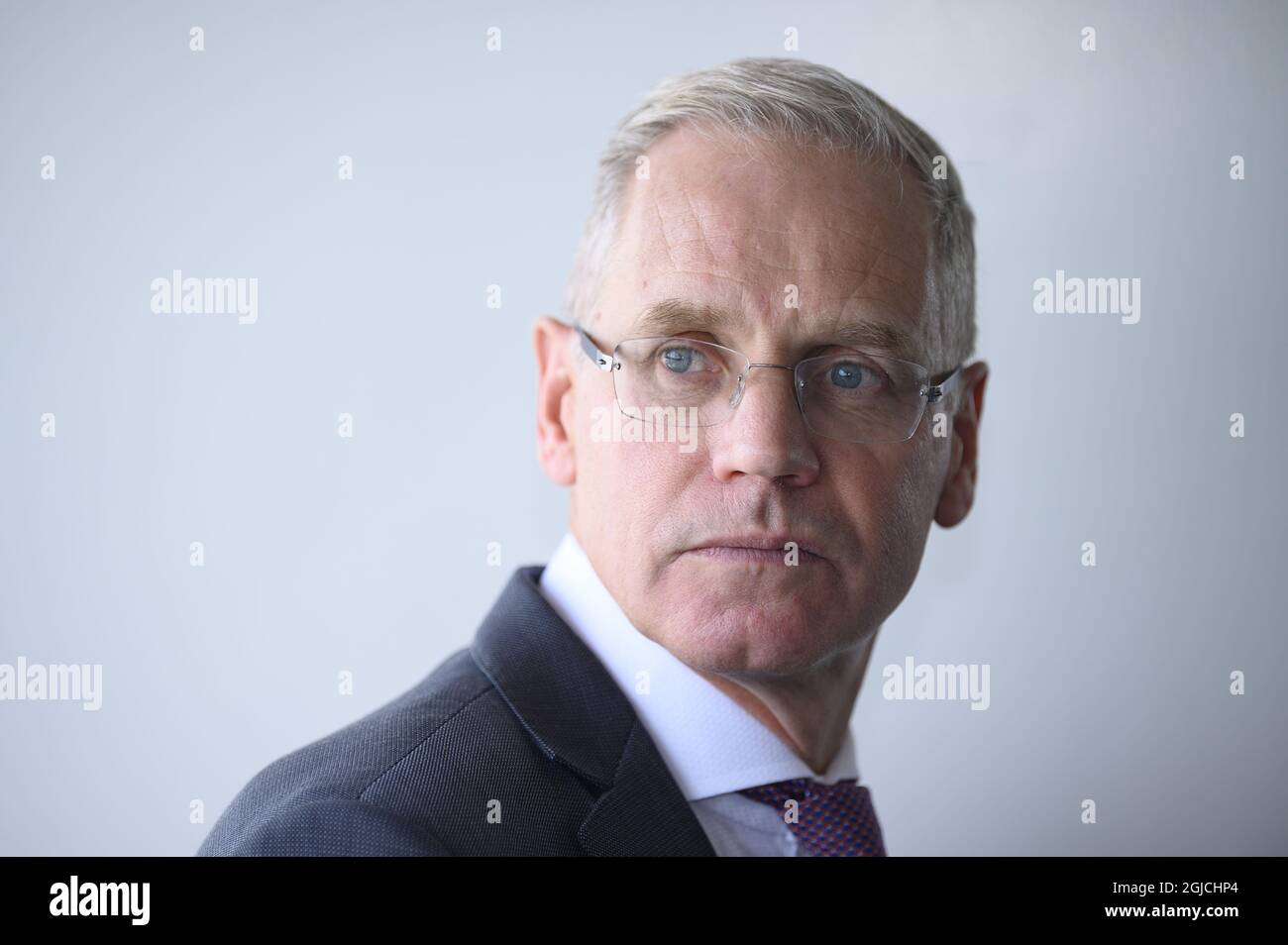 SAS CEO Rickard Gustafson in Copenhagen, Denmark on Thursday, September ...