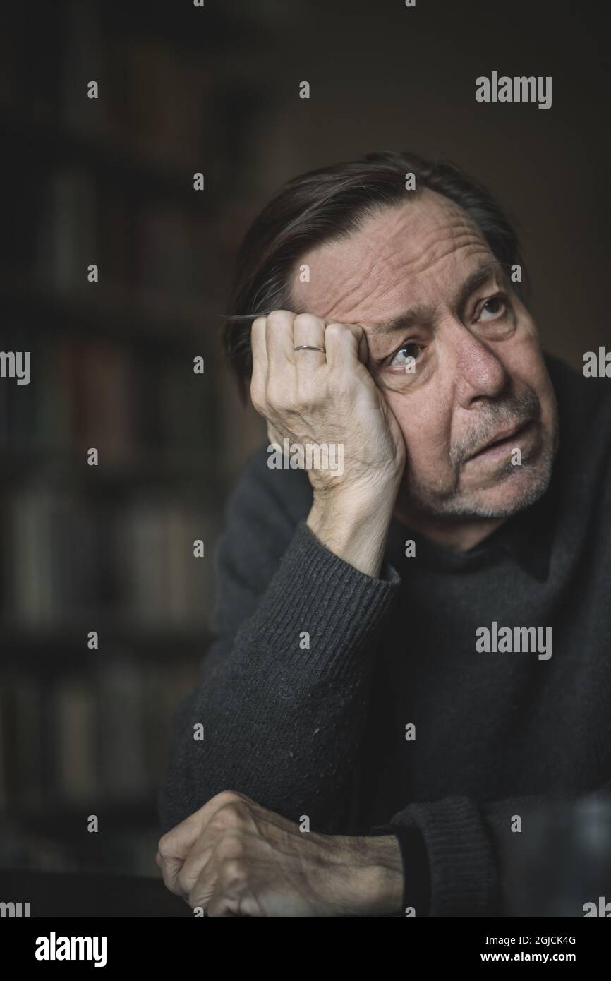 STOCKHOLM 20190916 Swedish writer Steve Sem-Sandberg. Photo: Stina ...