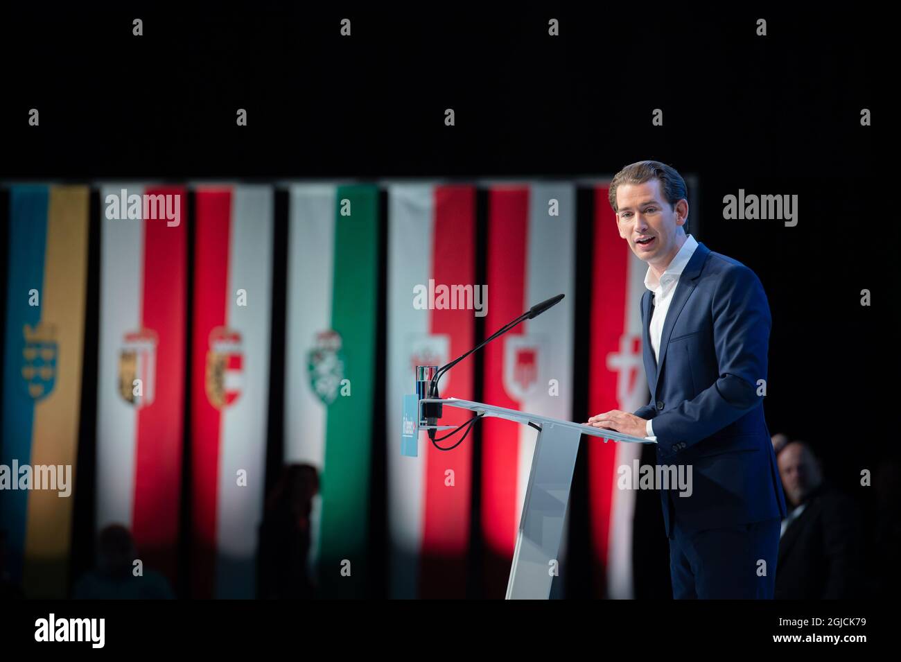 Sebastian Kurz, chairman of the Austrian People's Party Foto: Kevin ...