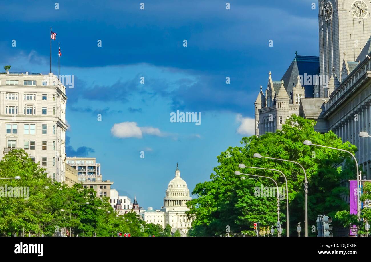 US Capitol Congress Old Post Office Building, Pennsylvania Avenue ...
