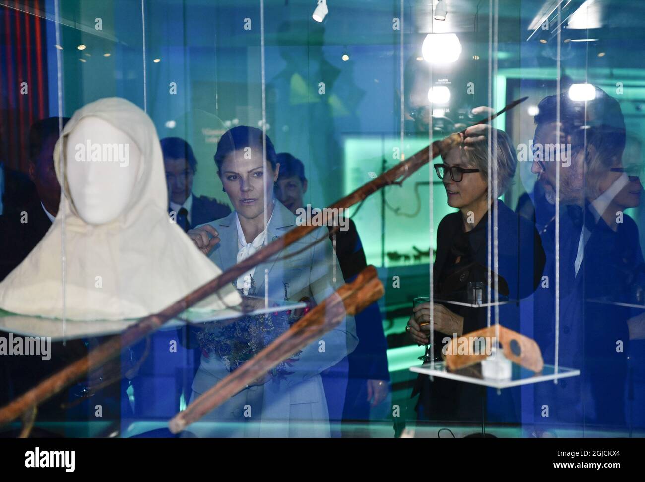 Crown Princess Victoria at the inauguration of the exhibition "The ...