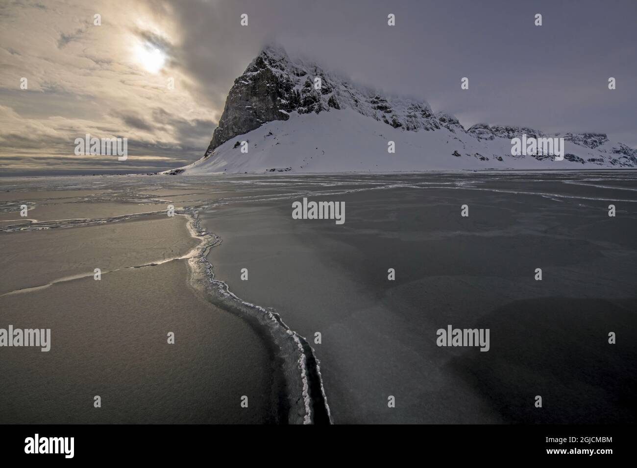 Bellsund, Svalbard. Norway Foto: Magnus Martinsson / TT / 2734 Stock ...