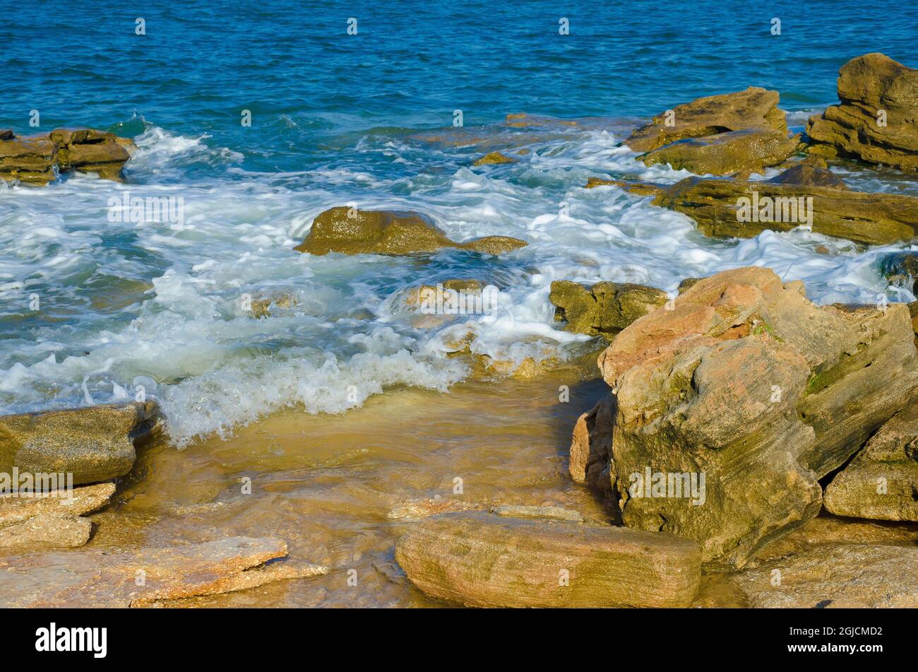 Coquina rock formations hi-res stock photography and images - Alamy