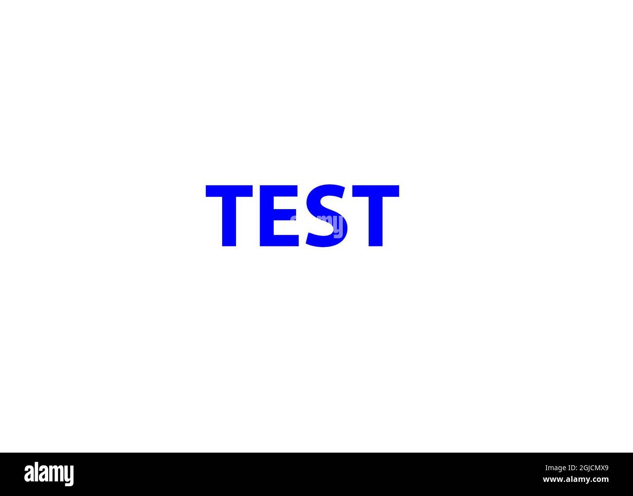 Test please not disturb Cut Out Stock Images & Pictures - Alamy