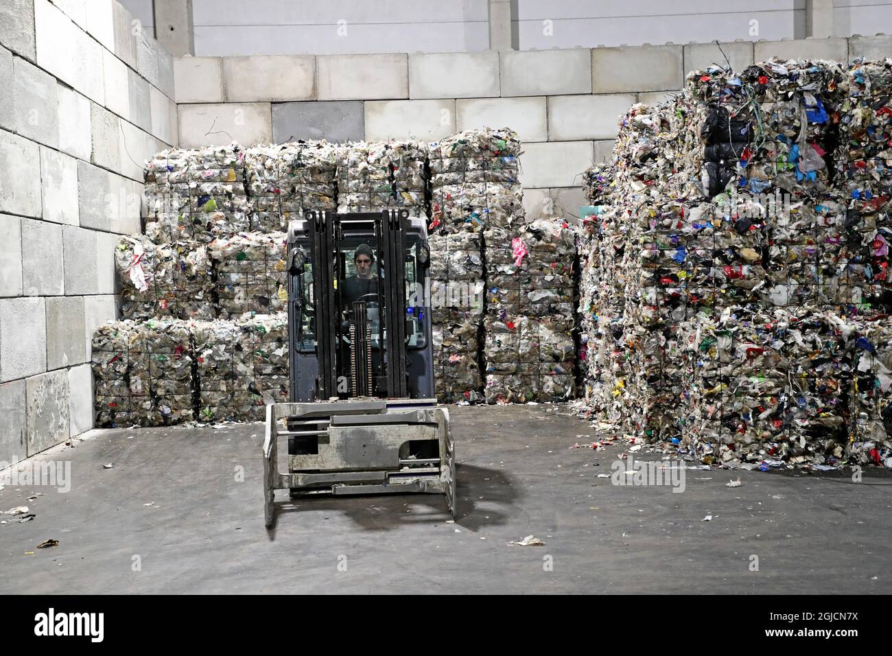 recycling, plastic recycle plastic packaging climat Foto Jeppe ...