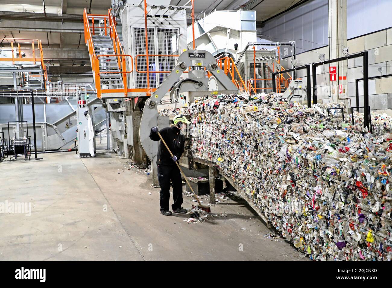 recycling, plastic recycle plastic packaging climat Foto Jeppe ...
