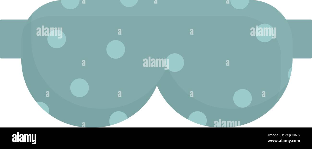 Travel sleeping mask icon cartoon vector. Airplane sleep. Insomnia ...