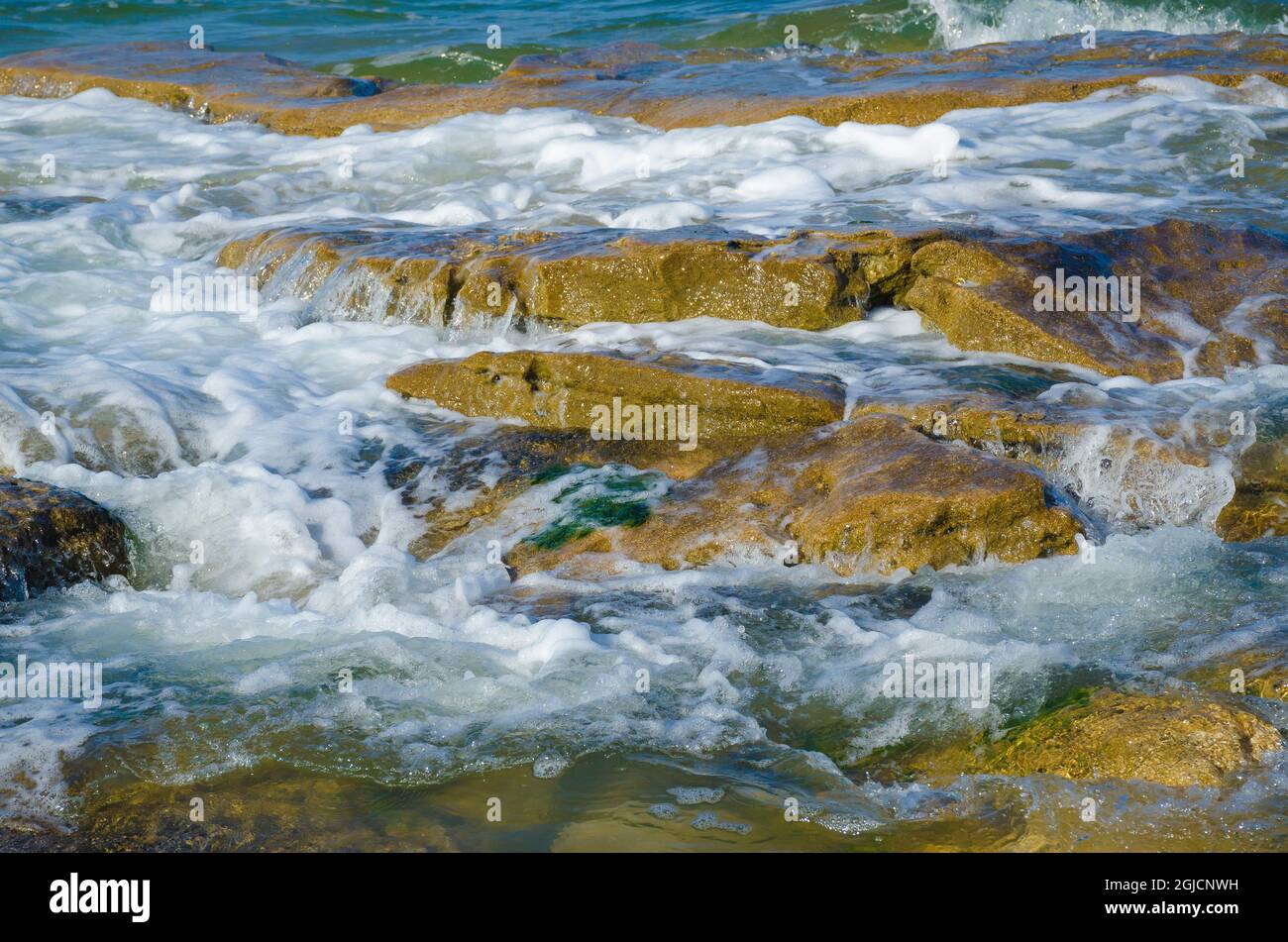 Coquina rock formations hi-res stock photography and images - Alamy
