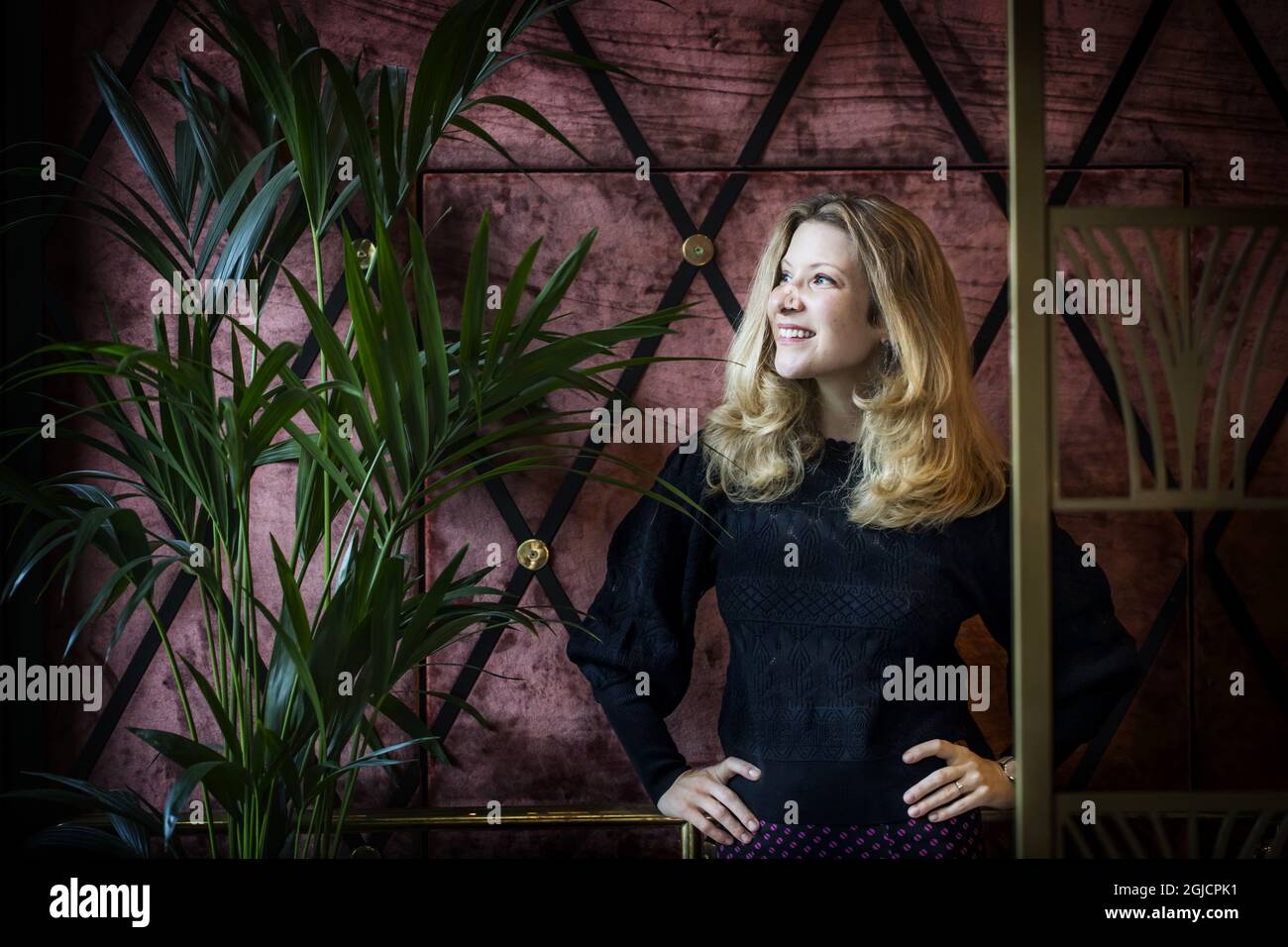 STOCKHOLM 2019-11-05 US writer Lisa Halliday visiting Sweden to promote ...