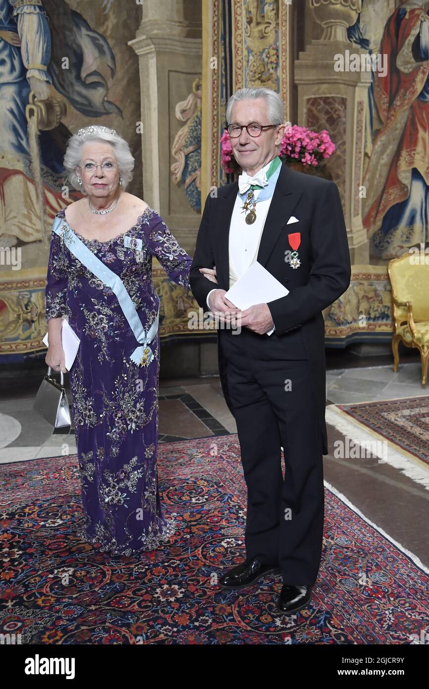 STOCKHOLM 2019-11-12 Princess Christina and Tord Magnuson arrives to an ...