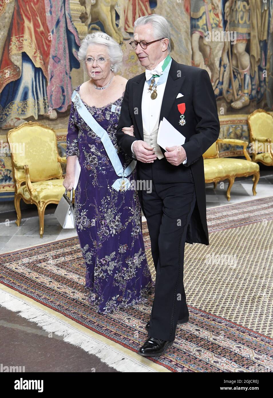 Princess Christina and Tord Magnuson Official dinner at the Royal ...