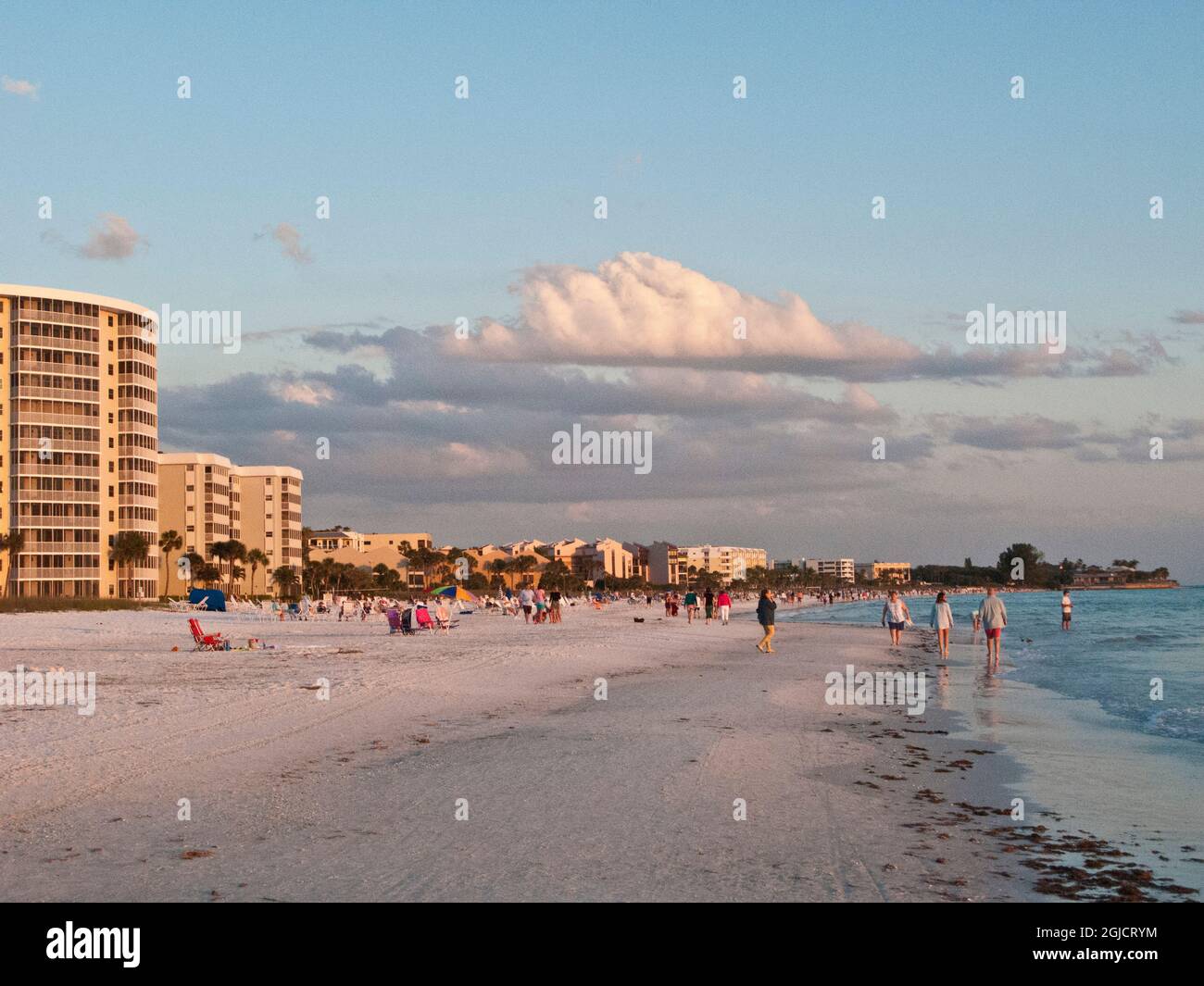 Crescent beach siesta key florida hi-res stock photography and images ...