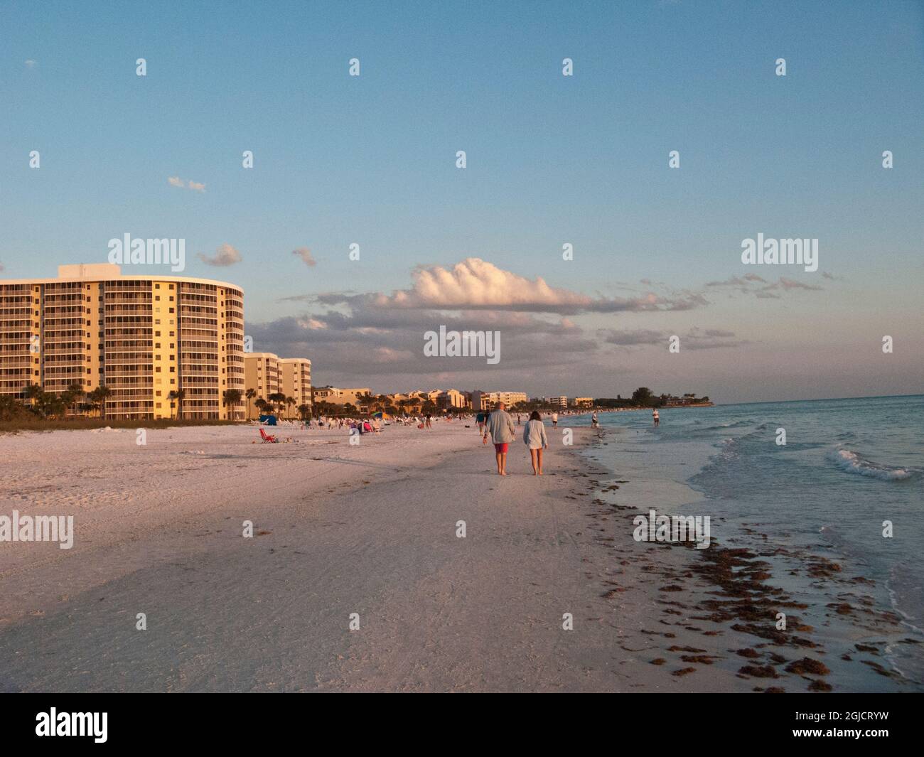 Crescent beach siesta key hi-res stock photography and images - Alamy