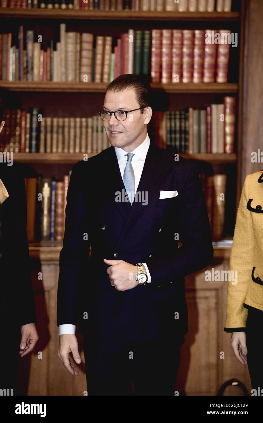 Prince Daniel during a Round table on Artificial Intelligence and ...