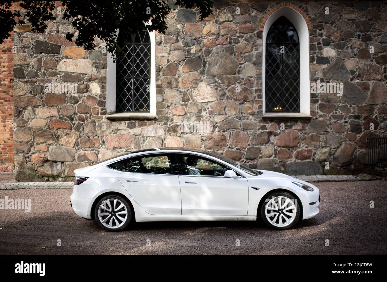 Tesla Model 3 Long Range vehicle communication road street transport ...