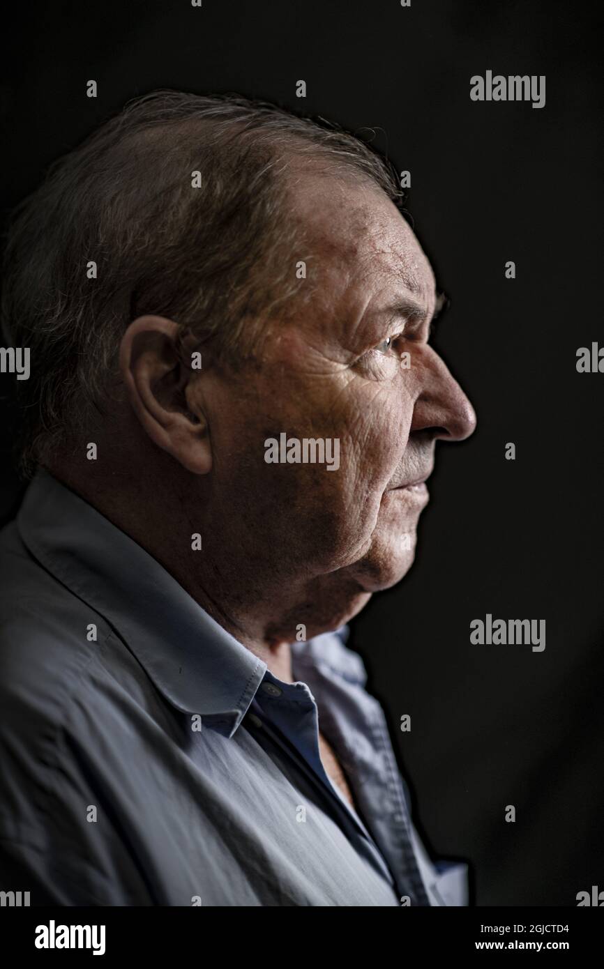 Film Director Roy Andersson in his studio in Stockholm Foto: Staffan ...