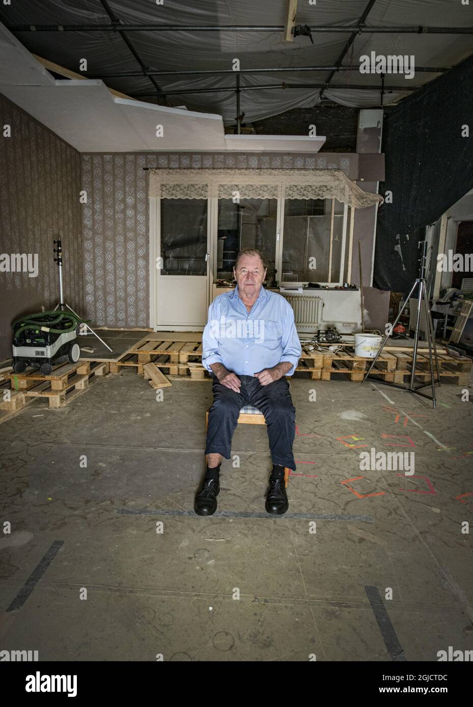 Film Director Roy Andersson in his studio in Stockholm Foto: Staffan ...