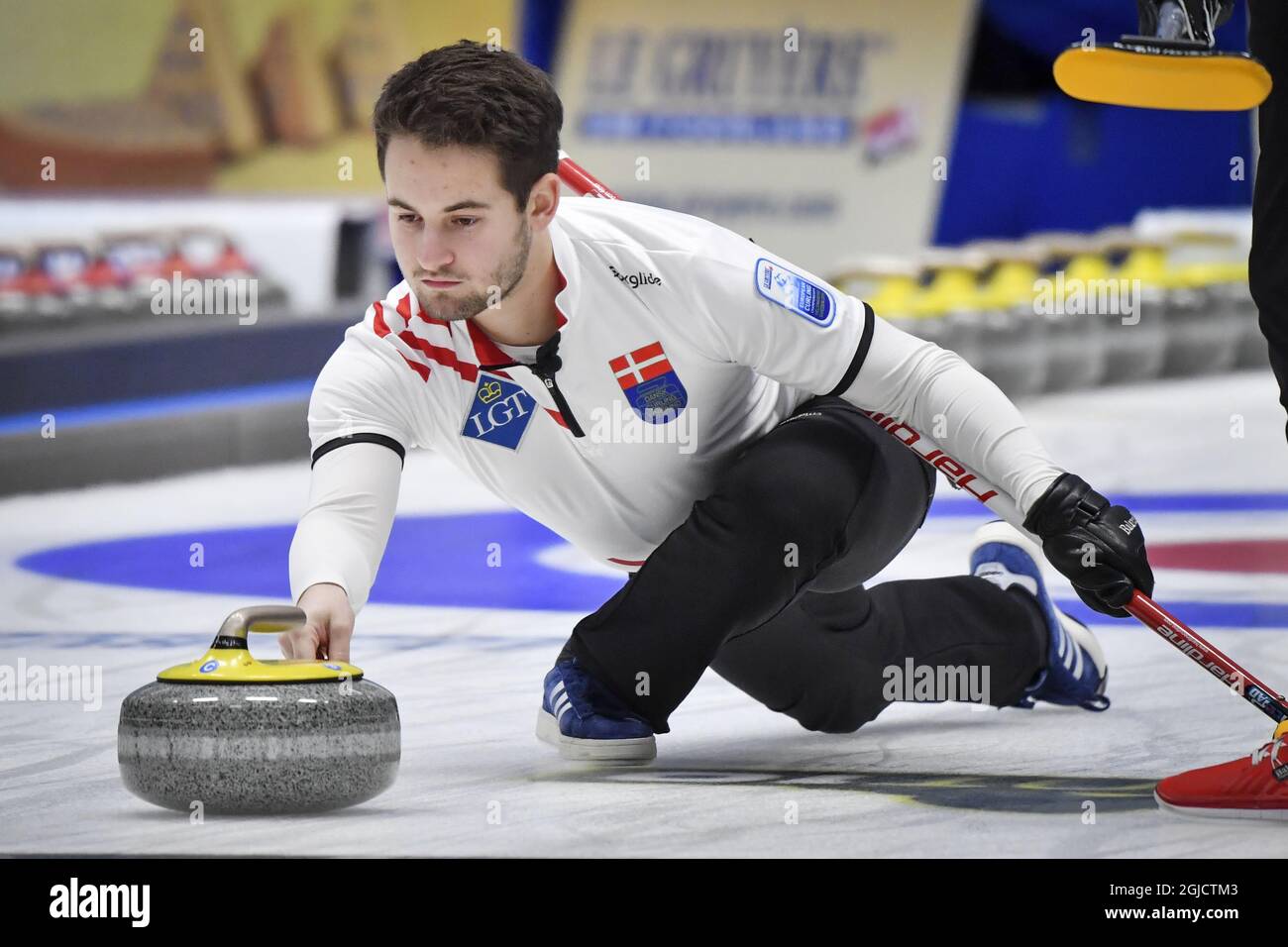 Denmark's Henrik Holtermann in action during the Men's bronze medal ...