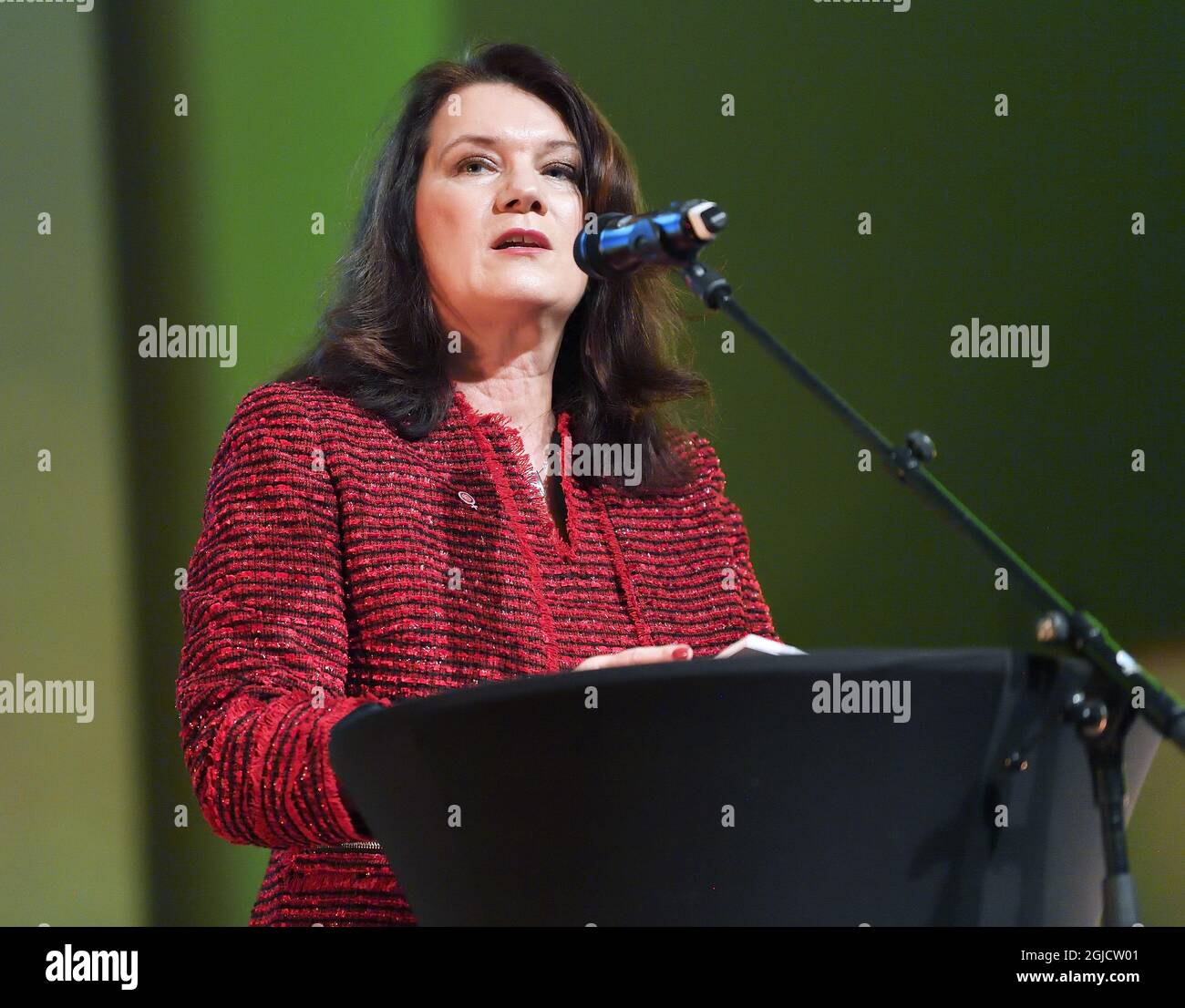 Sweden's Foreign Minister Ann Linde Humanity For Change in Rojava ...