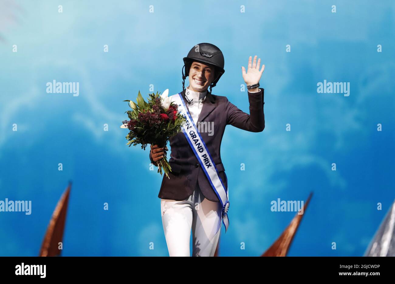 Jessica Springsteen (USA) wins Sunday's competition in grand prix ...