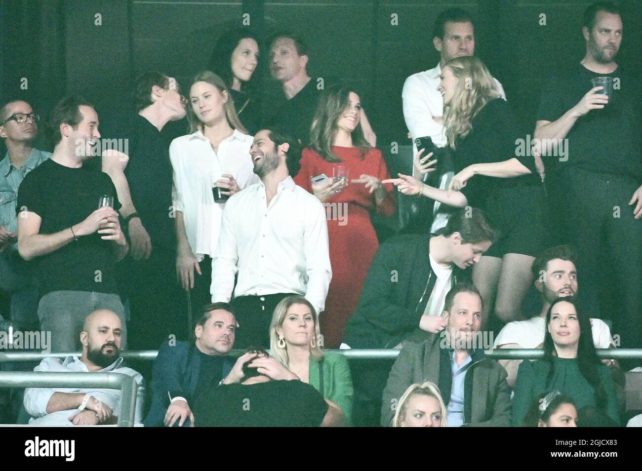 Prince Carl Philip and Princess Sofia and Aviici's father Klas Bergling ...