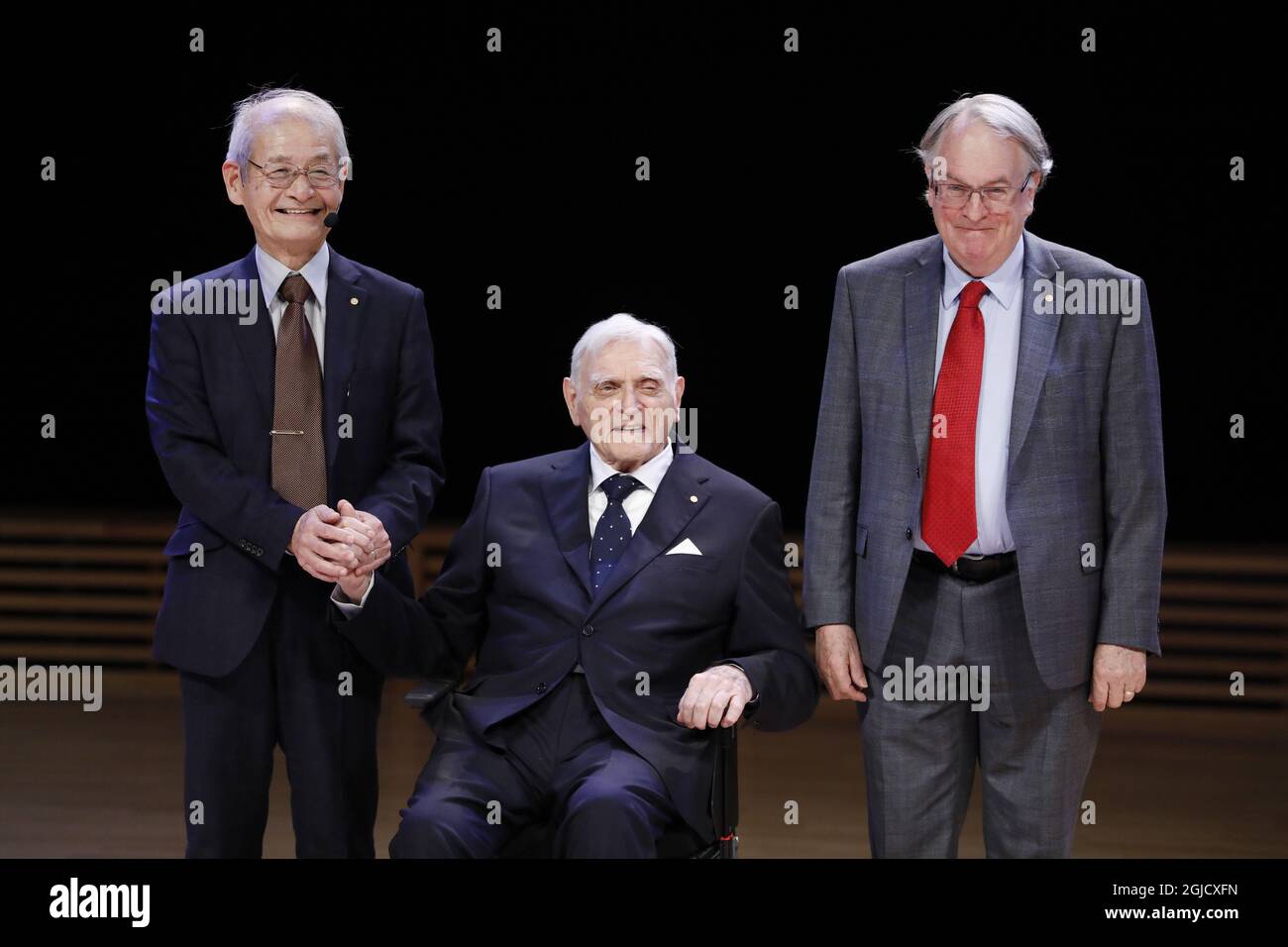 Chemistry Laureates Akira Yoshino, John B Goodenough and M Stanley ...
