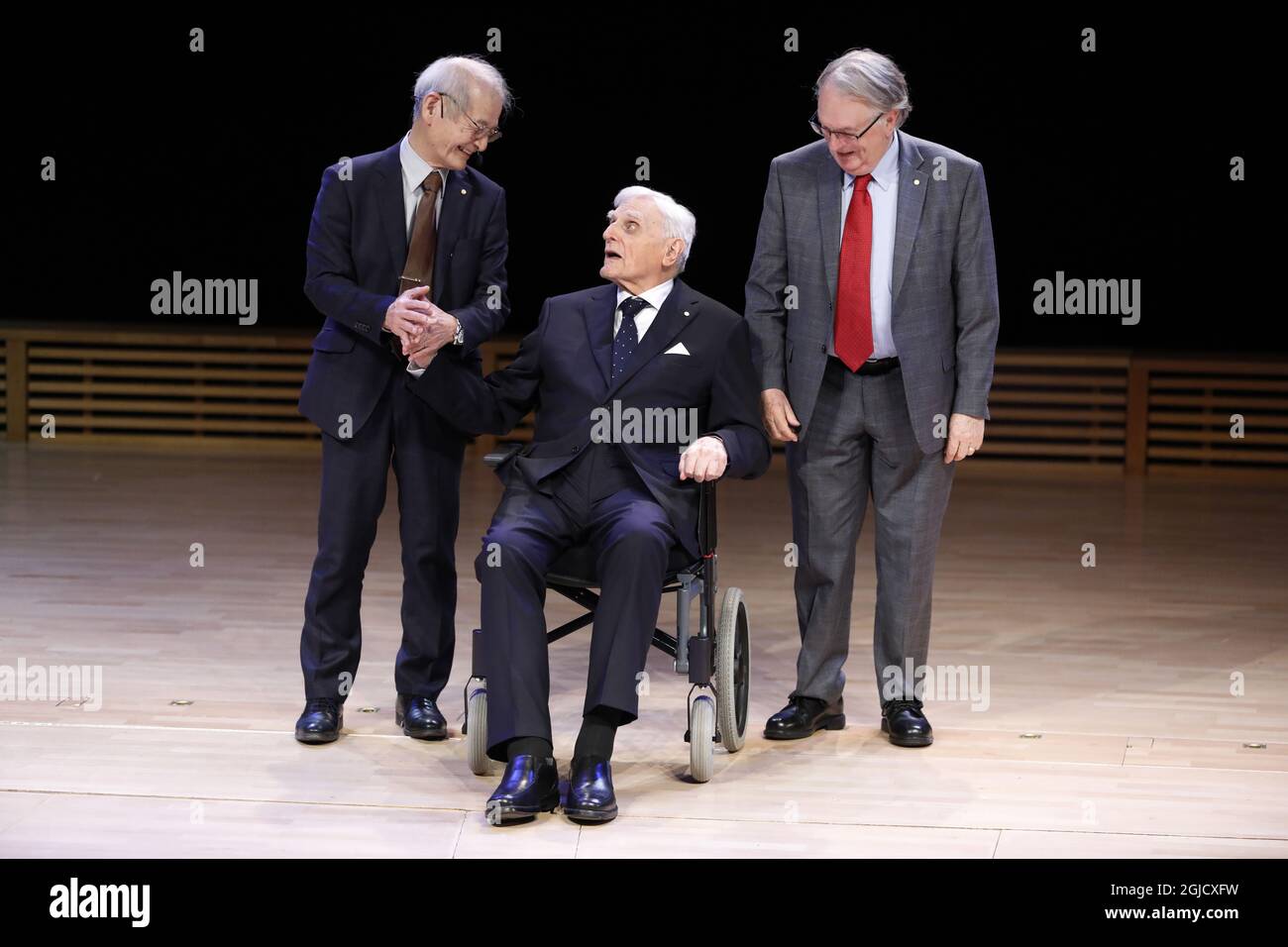Chemistry Laureates Akira Yoshino, John B Goodenough and M Stanley ...