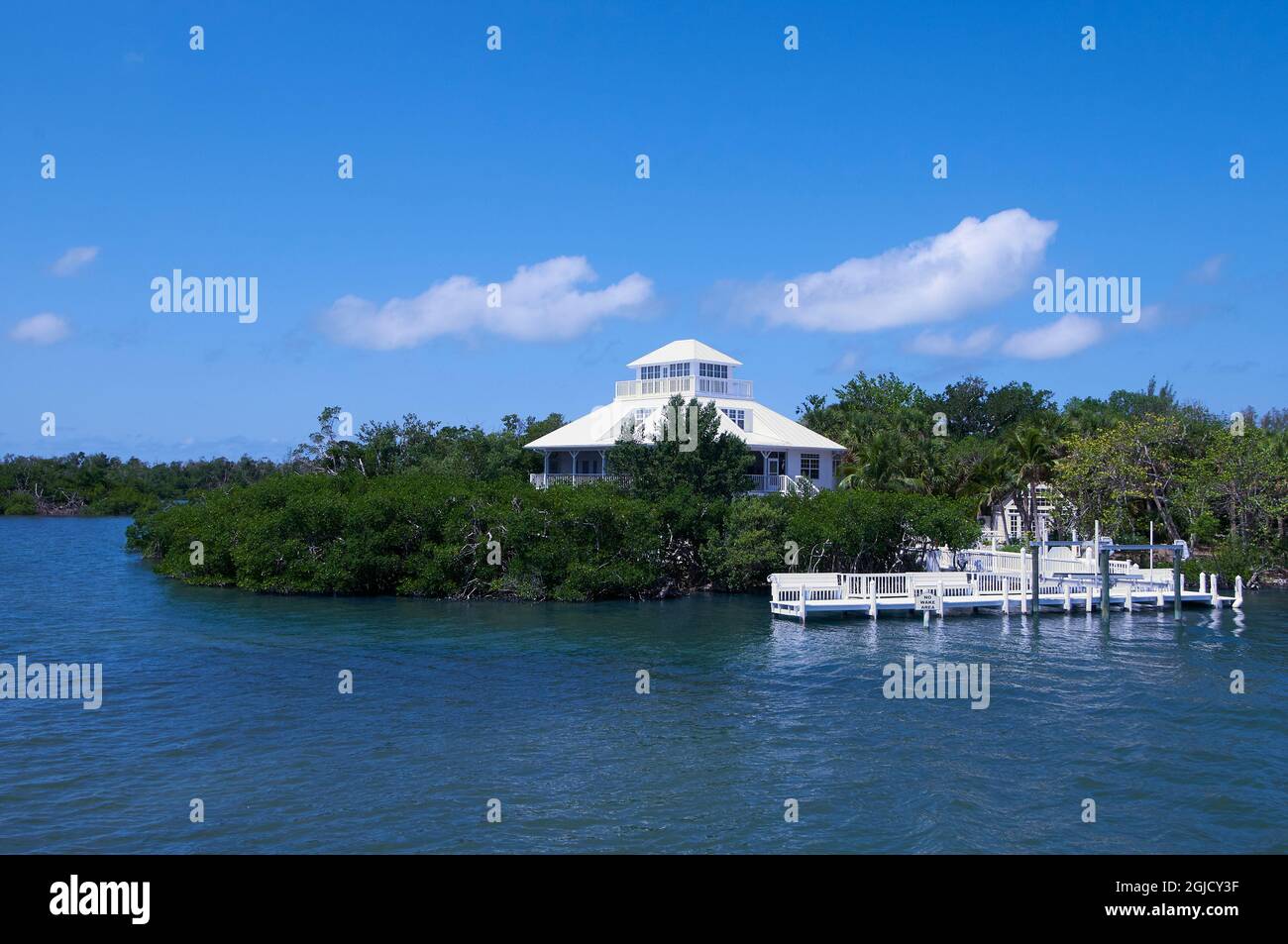 USA, Florida, Useppa Island. It was added to the U.S. Register of ...