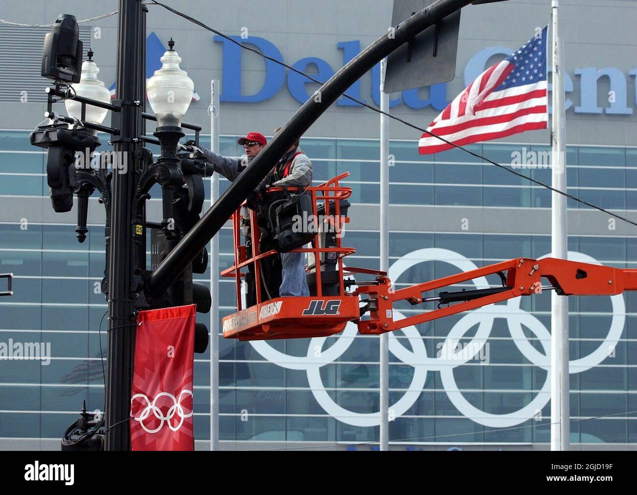 Last minute preparations are made prior to the opening ceremony of the ...