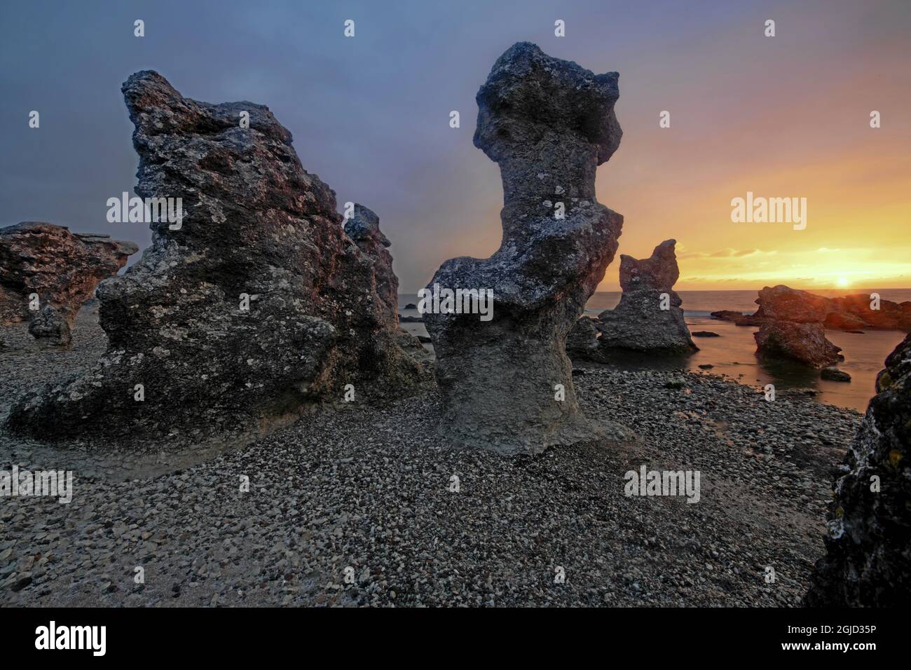 Landscape rauks Gotland Photo: Magnus Martinsson / TT / 2734 Stock ...