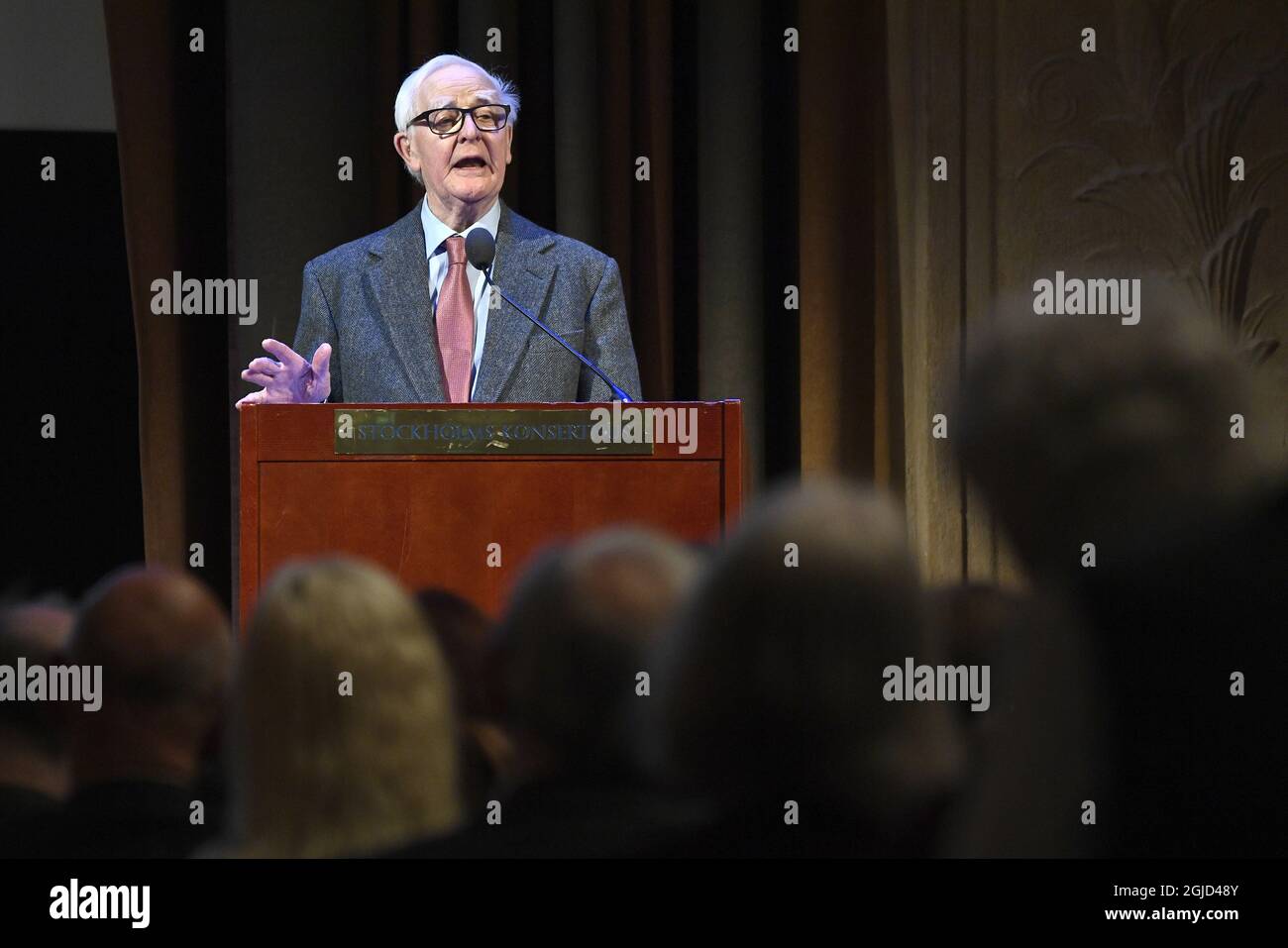 STOCKHOLM 20200130 The Olof Palme Award 2020 is awarded to author David ...