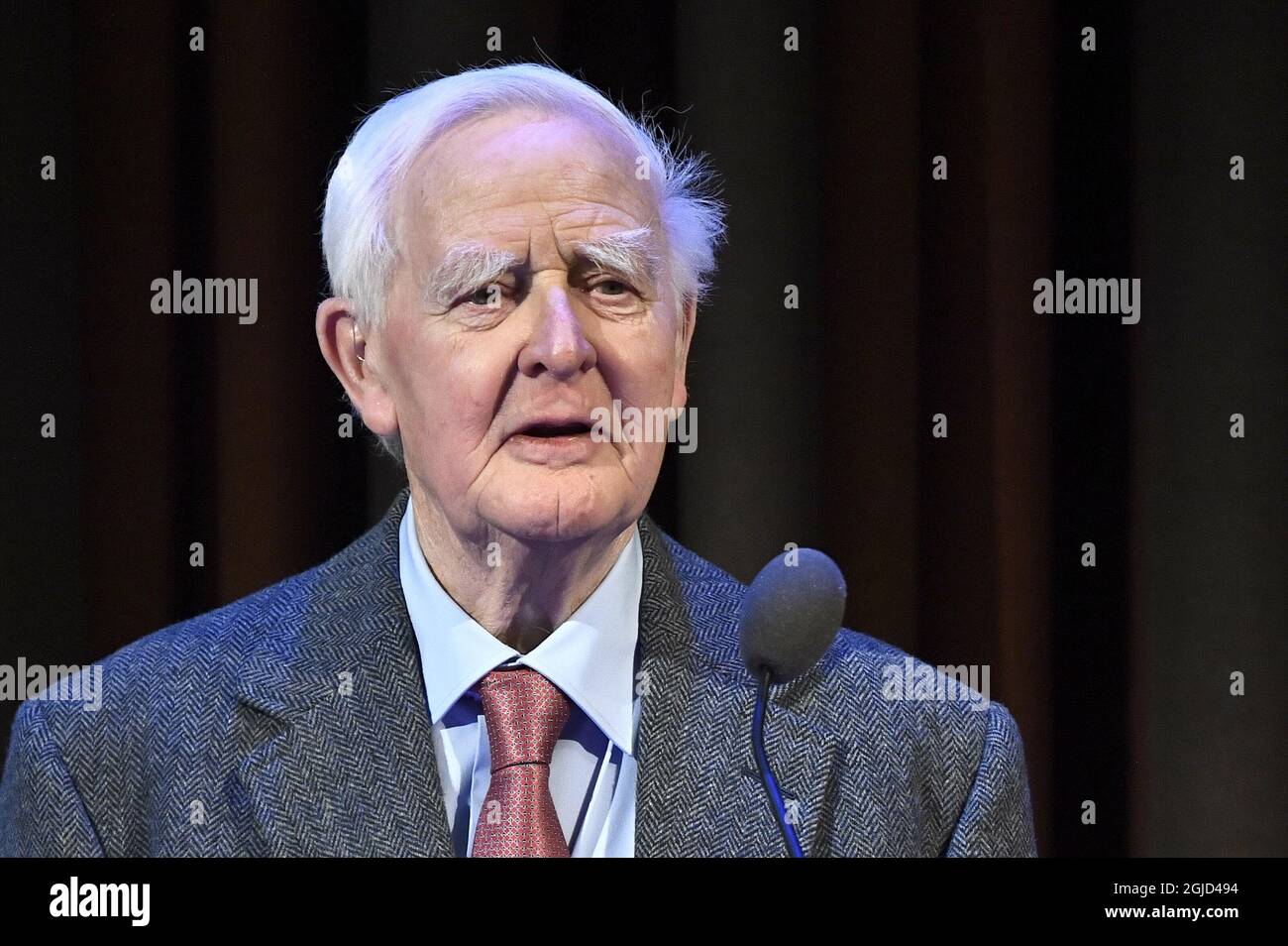 STOCKHOLM 20200130 The Olof Palme Award 2020 is awarded to author David ...