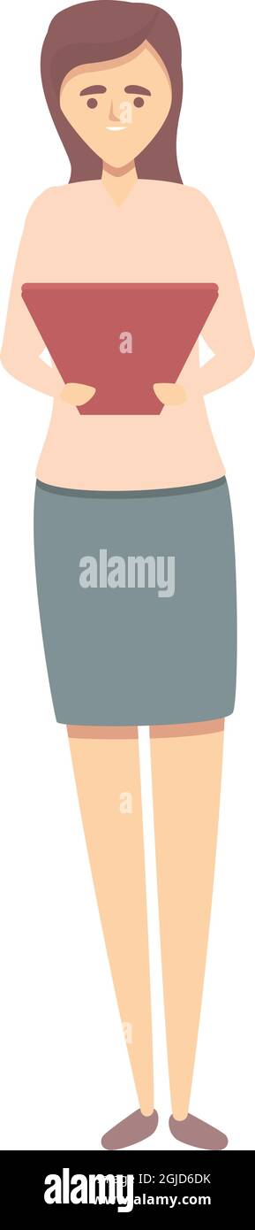 Career realization icon cartoon vector. Business progress. Self ...