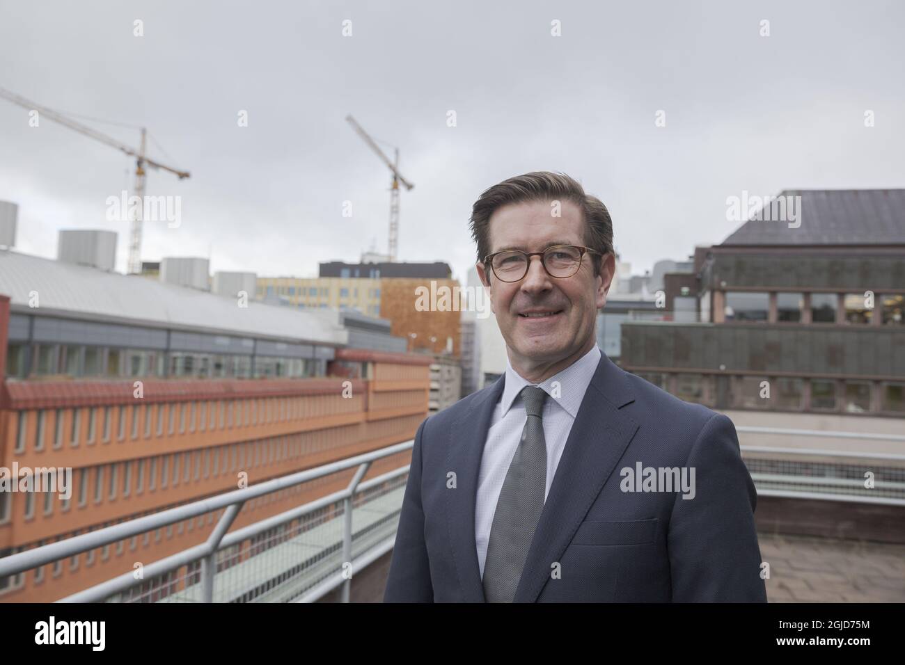 STOCKHOLM 2020-03-05 Hamish Mackenzie, Head of infrastructure at DWS ...