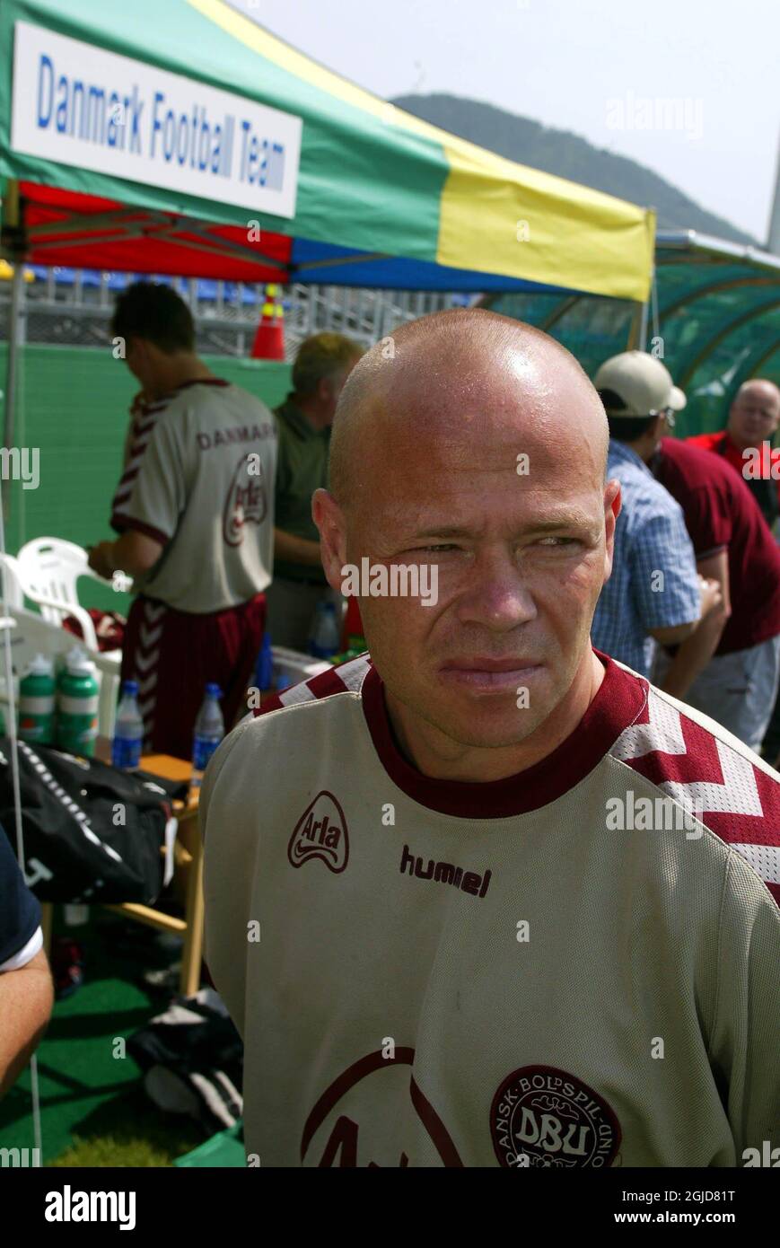Denmark's Stig Tofting during training Stock Photo - Alamy