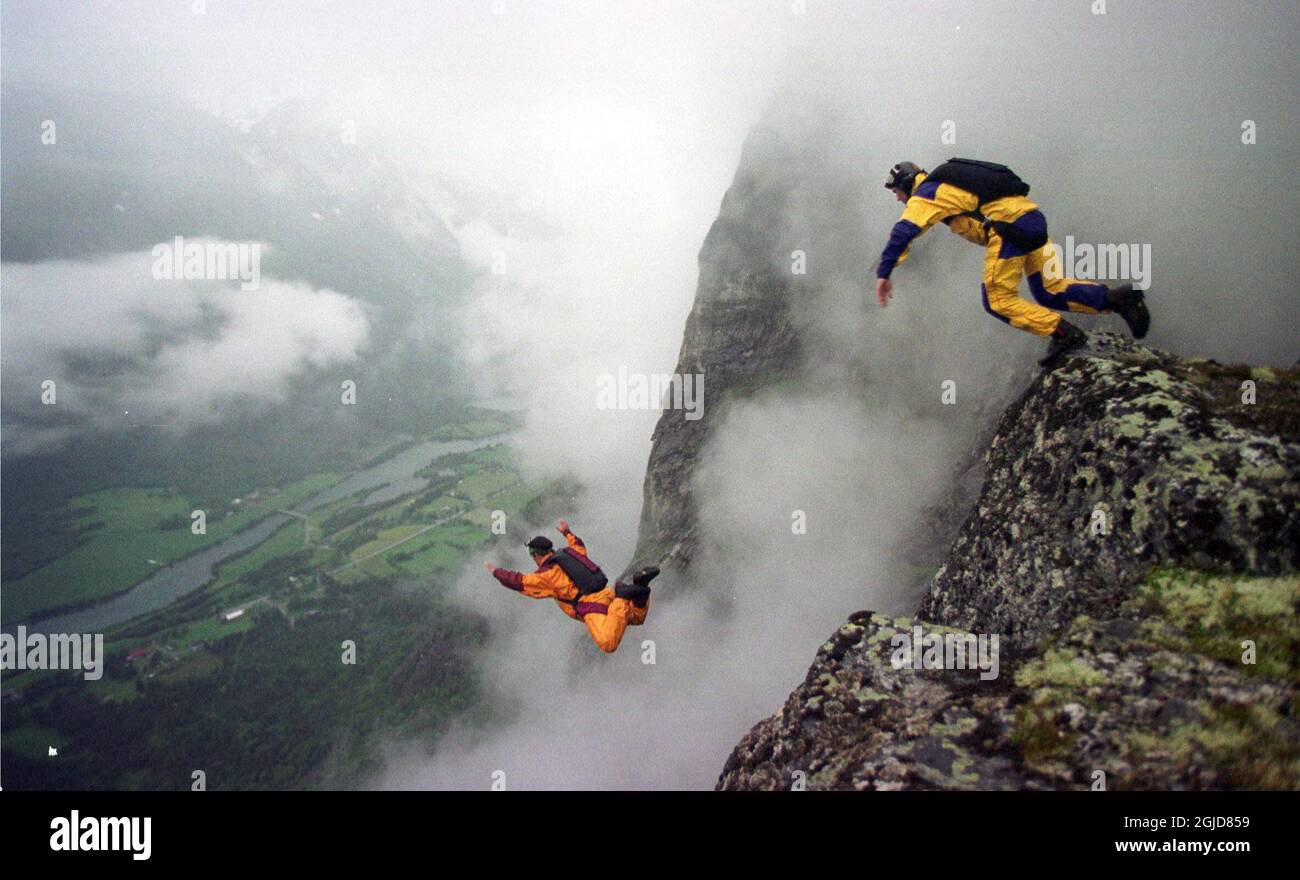 Mount Thor Base Jump