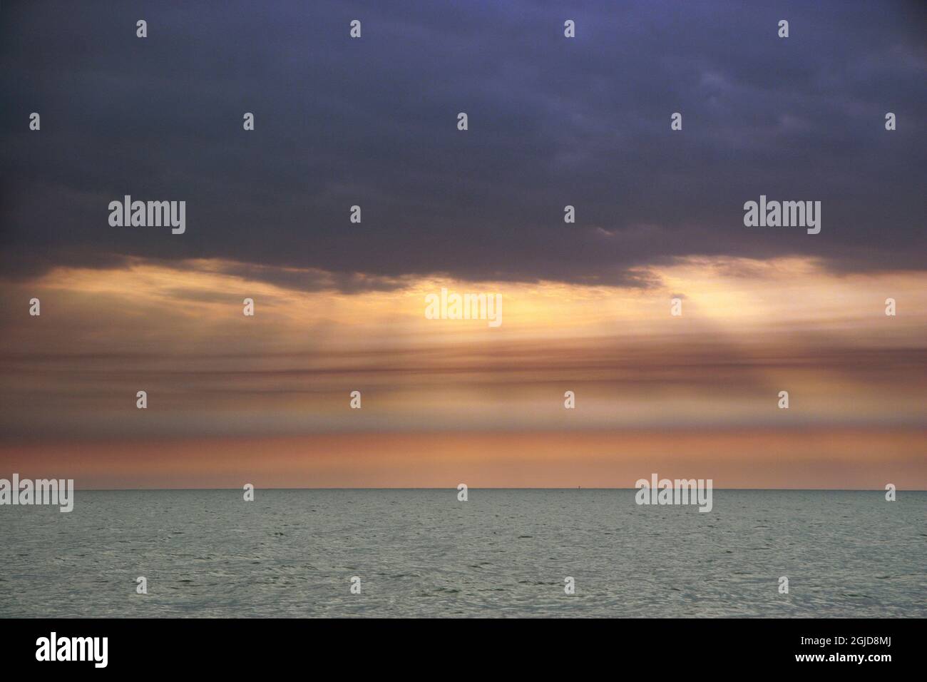 Sunrise on Tybee Island Beach, Georgia, USA Stock Photo - Alamy